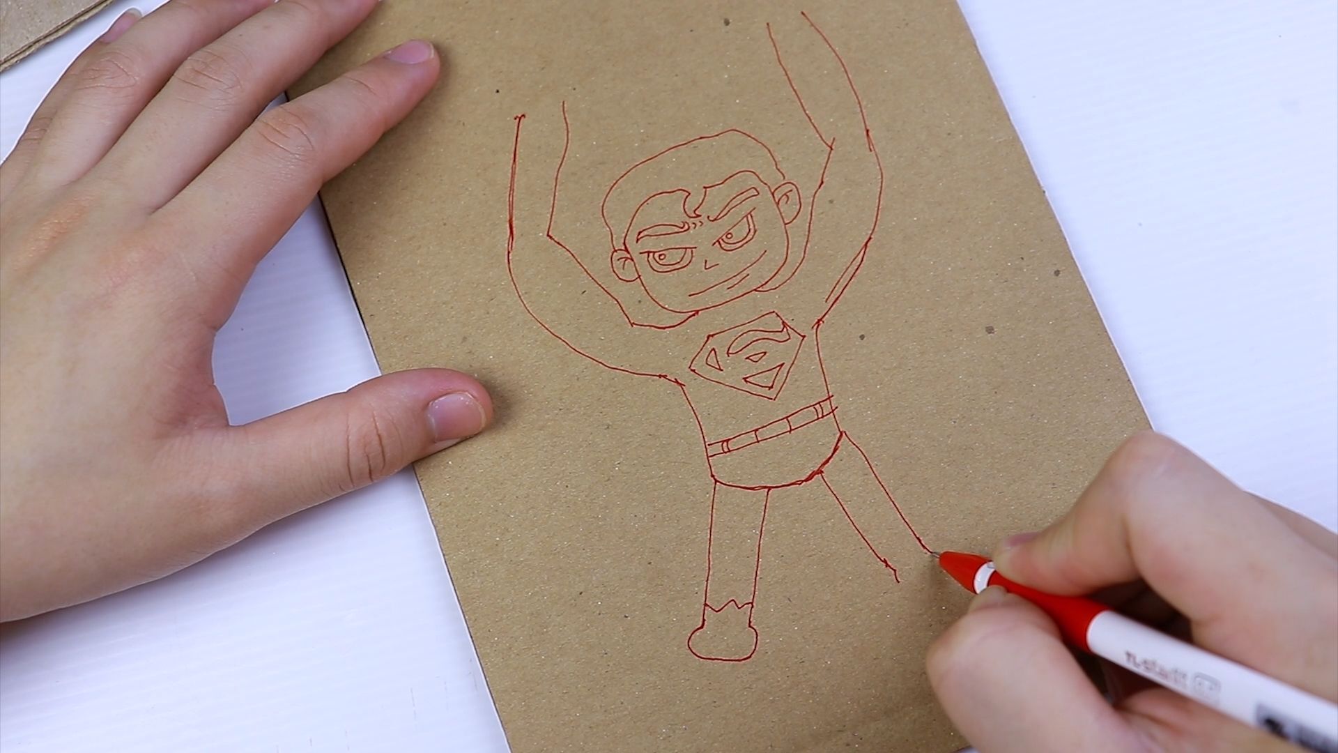 Make MAGIC SUPERMAN Balance From Cardboard : 7 Steps (with Pictures ...