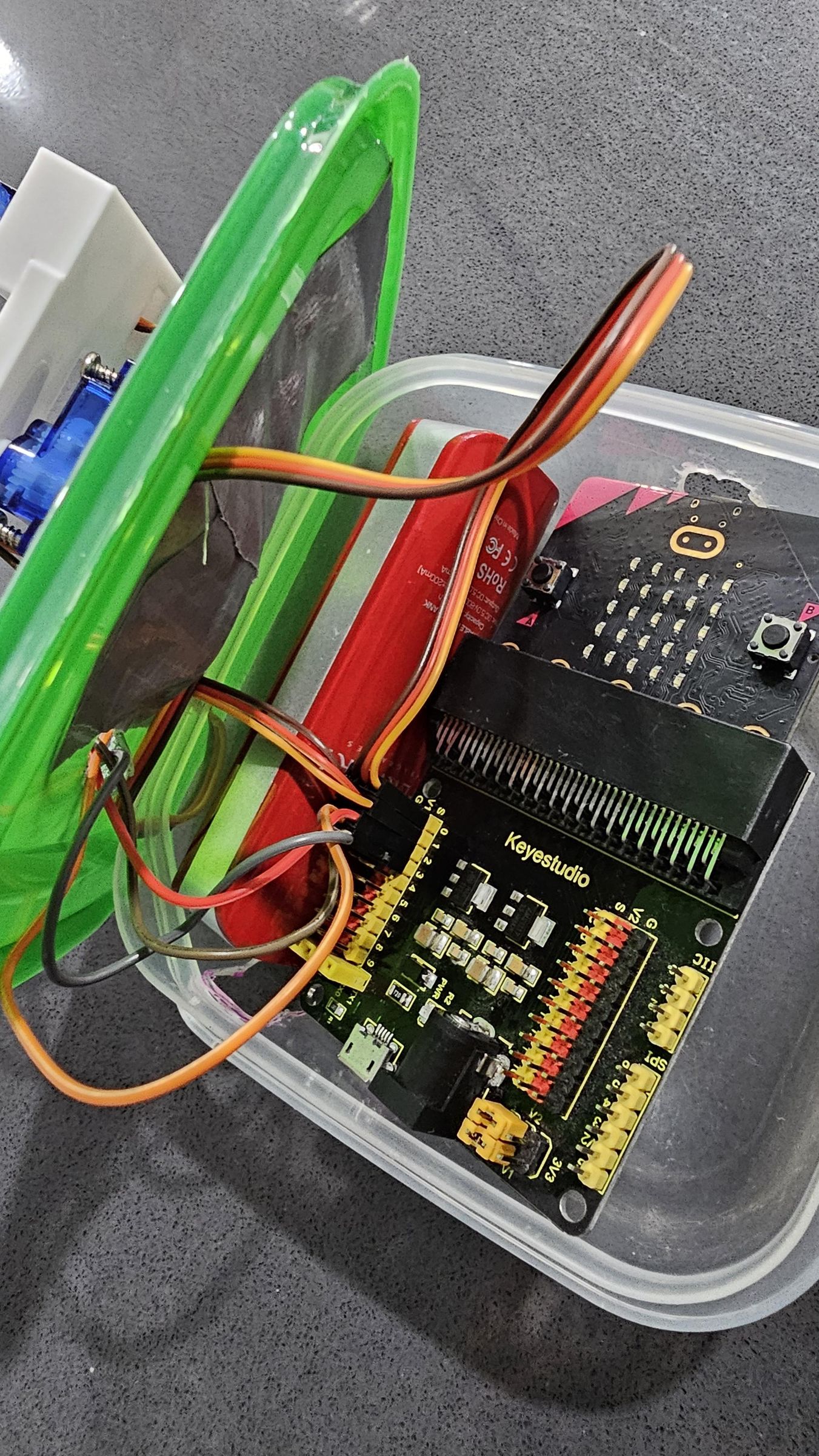 Radar Rubber Band Shooter Using Microbit : 18 Steps - Instructables