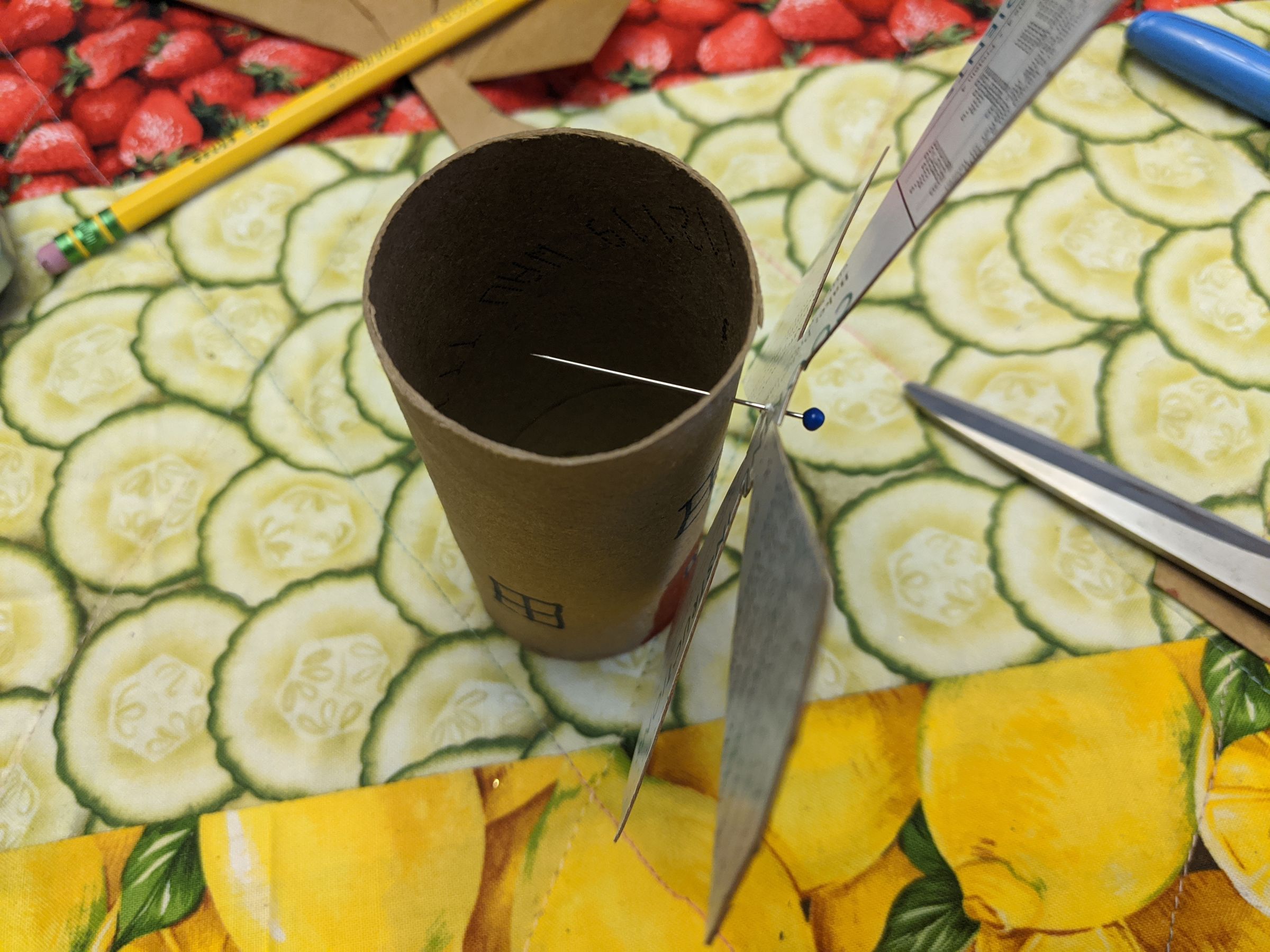 Toilet Paper Tube Windmill : 11 Steps (with Pictures) - Instructables