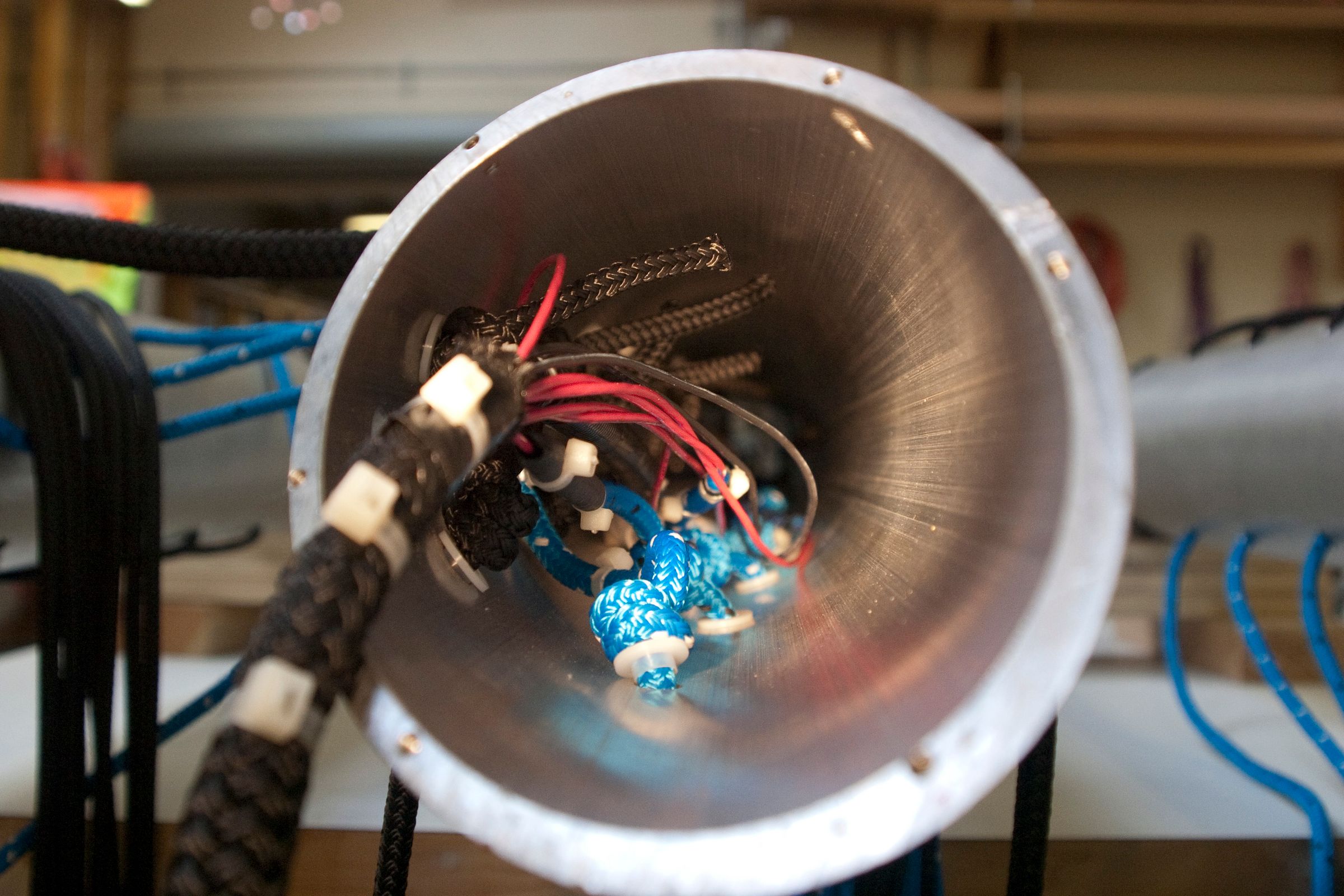 Rope and Sound Interactive Tensegrity Sculpture : 18 Steps (with ...