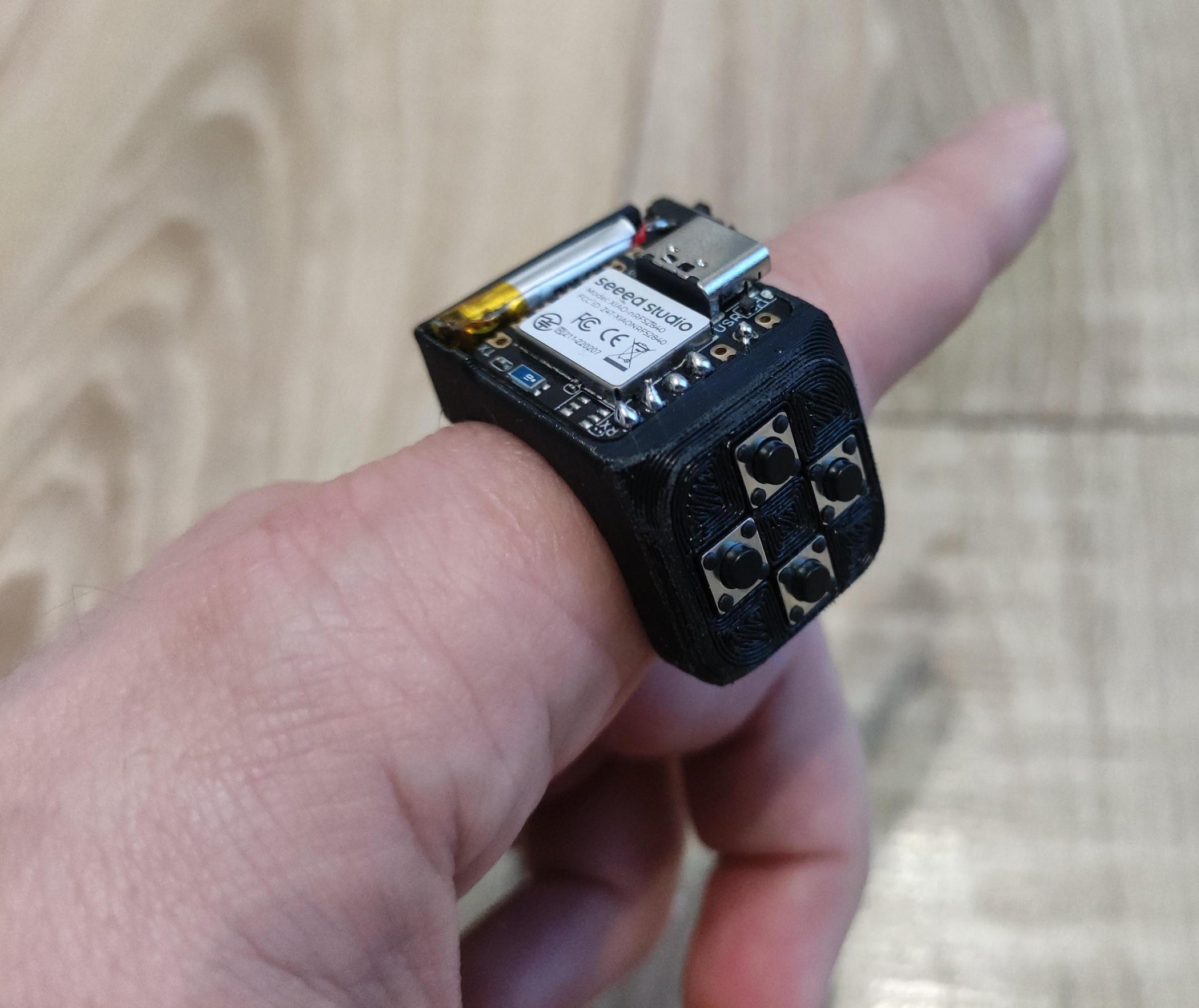 Ring With Mouse Buttons & Wheel : 5 Steps (with Pictures) - Instructables