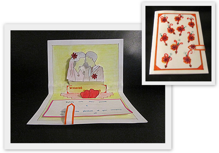 Pop Up Wedding Invitations DIY 3D Pop Up Wedding Invitation : 14 Steps