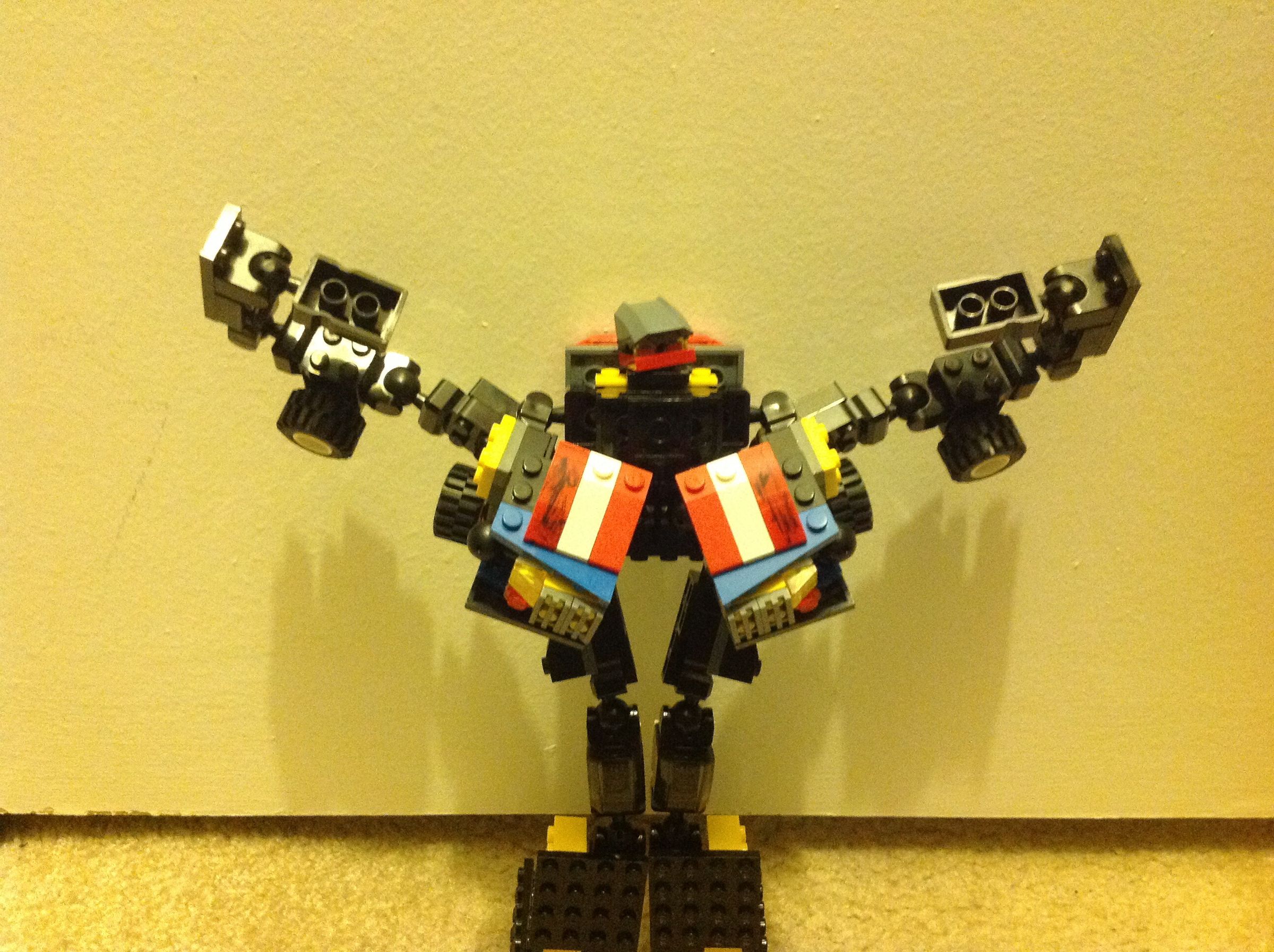 Lego Transformer. Autobot? Decepticon? Movie Version of Bulkhead? You ...