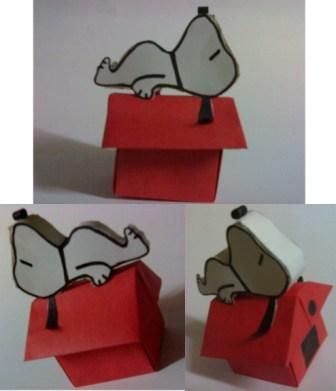 Jireh's Snoopy Papercraft - How to Make : 4 Steps - Instructables