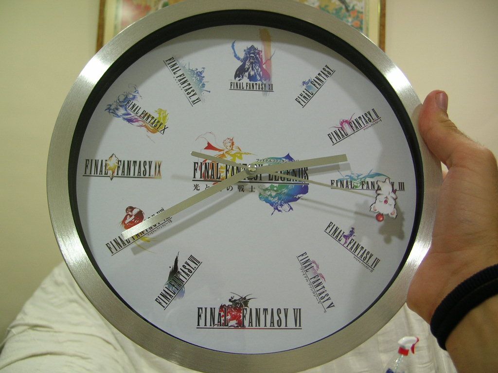 Final Fantasy Wall Clock : 7 Steps - Instructables