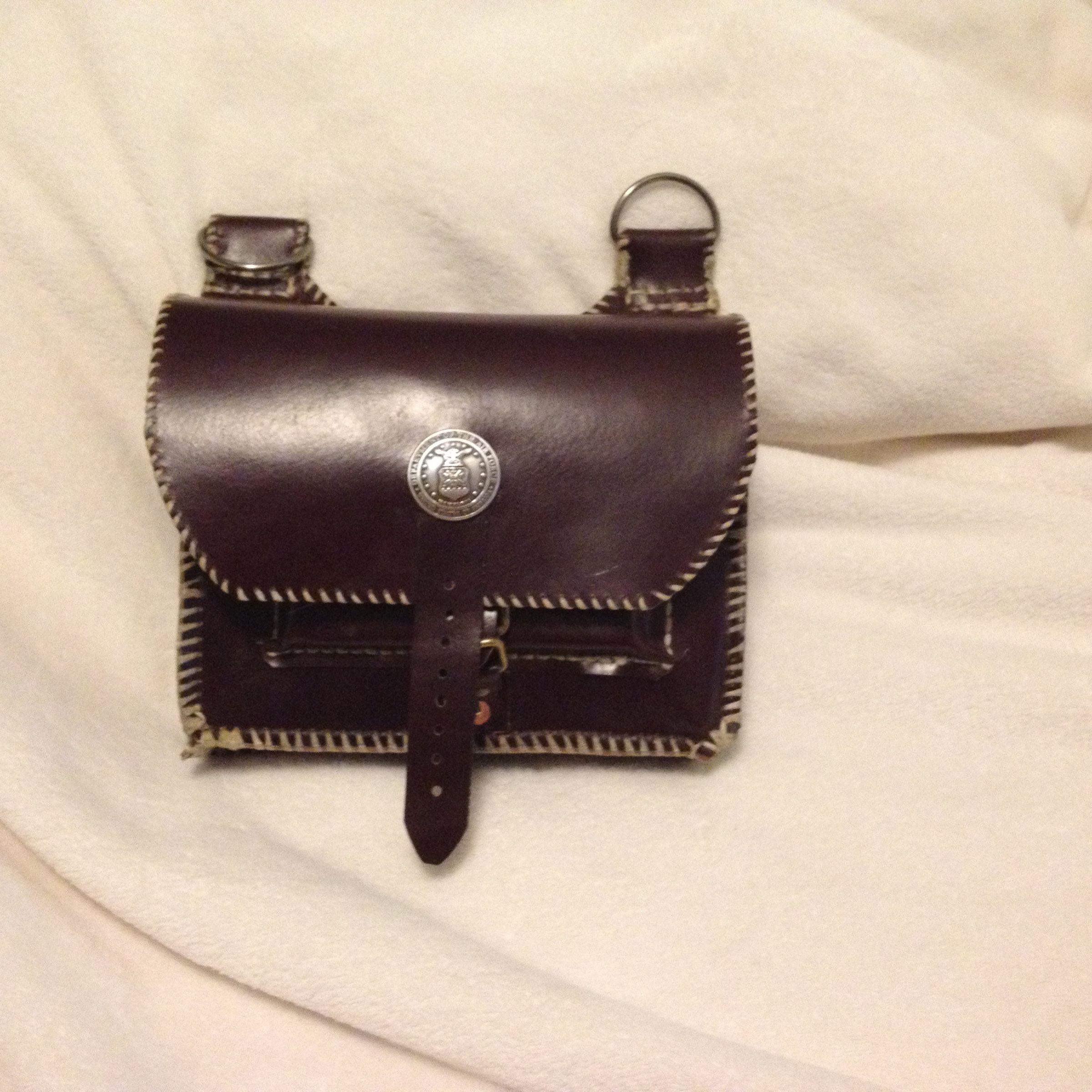 Leather Black Powder Shooters Bag : 4 Steps - Instructables