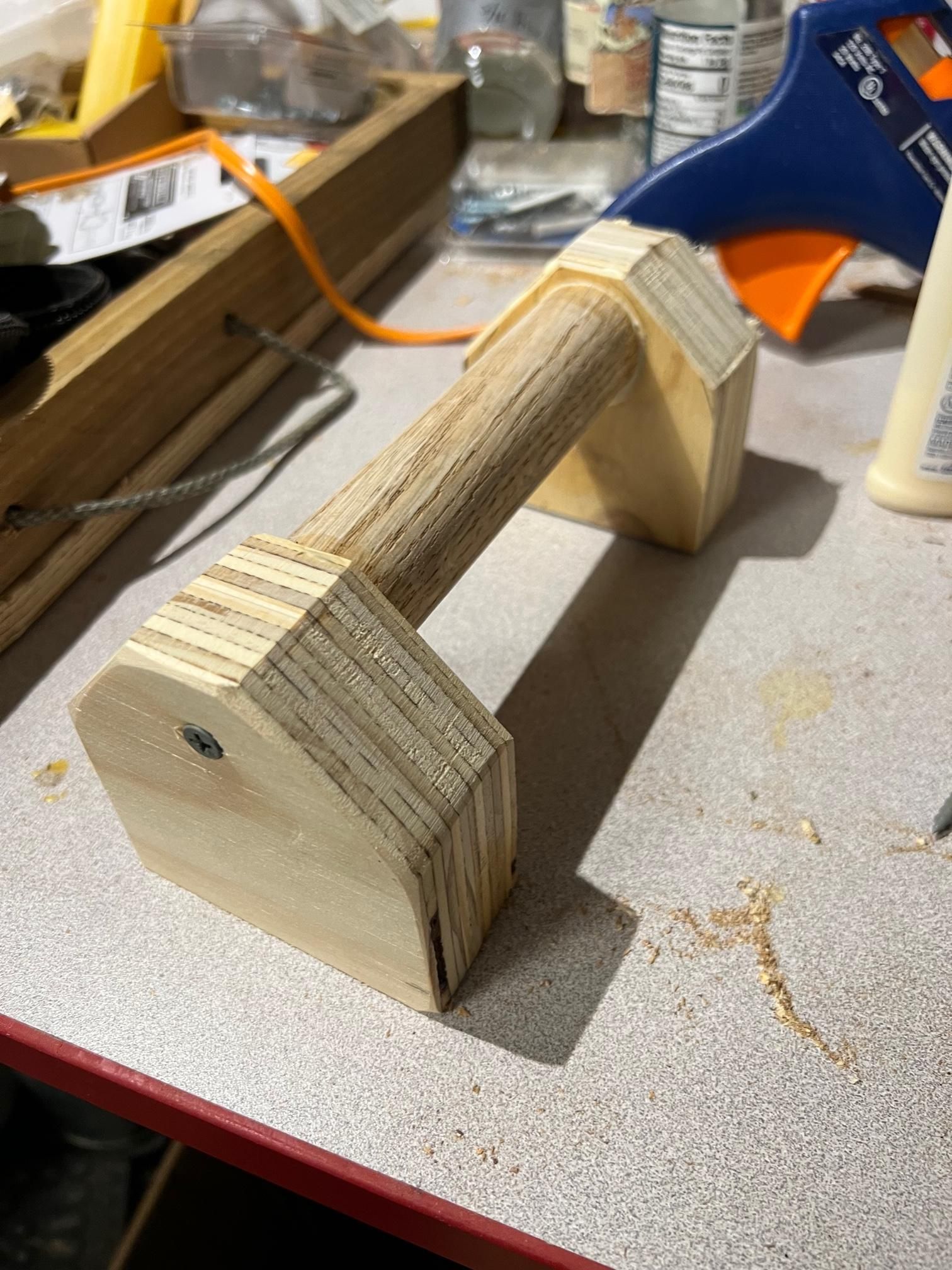 DIY Parallettes From Plywood - Three Sizes : 4 Steps (with Pictures ...