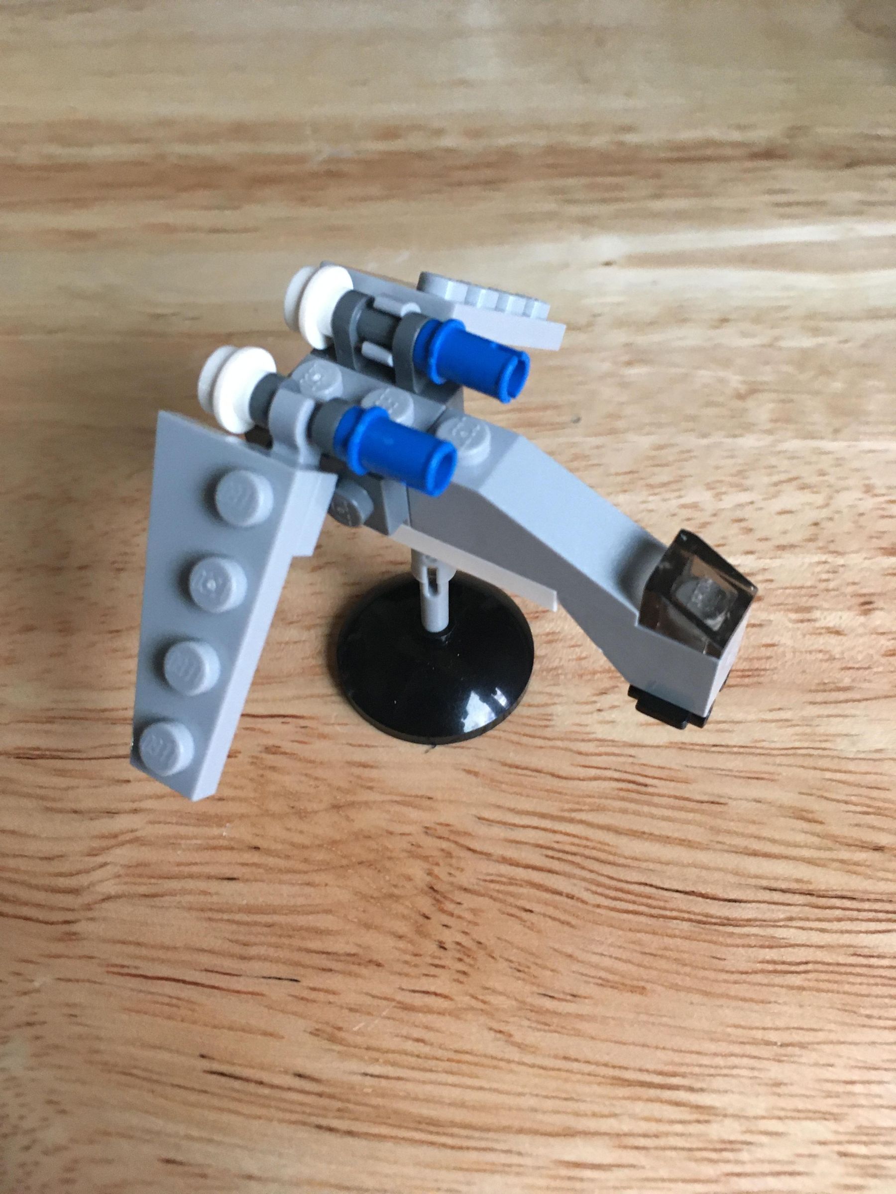 Lego Clone Wars Republic Drop Ship With Tank (mini) : 7 Steps ...