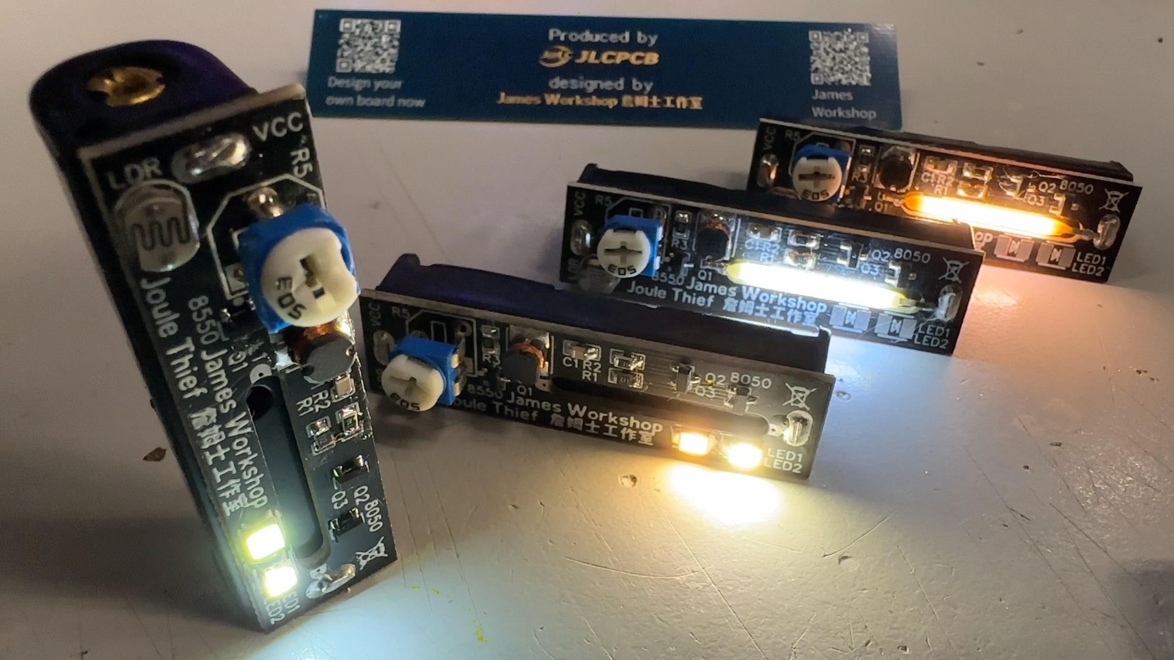 LED Night Light Use Joule Thief Circuits : 5 Steps - Instructables