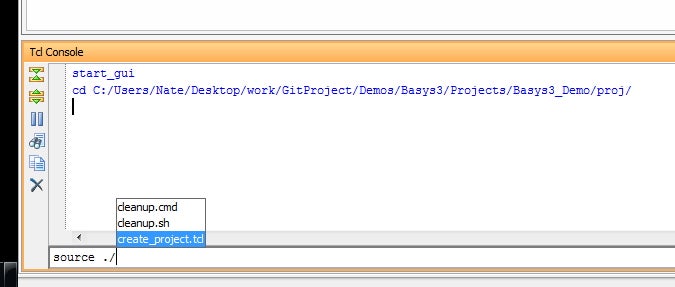 How To Run Digilent Tcl Format Projects 5 Steps Instructables