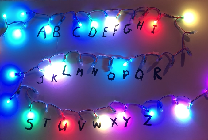 Arduino Based Stranger Things Lights : 5 Steps (with Pictures ...