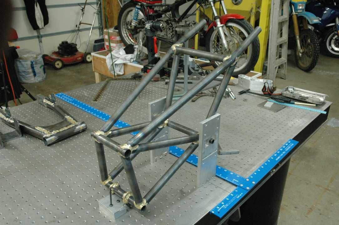Making a Racing Motorcycle Chassis : 27 Steps (with Pictures ...