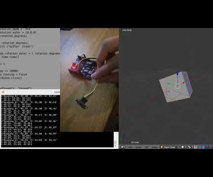 Visualizing L3G4200D Gyro Movement With Blender : 5 Steps - Instructables