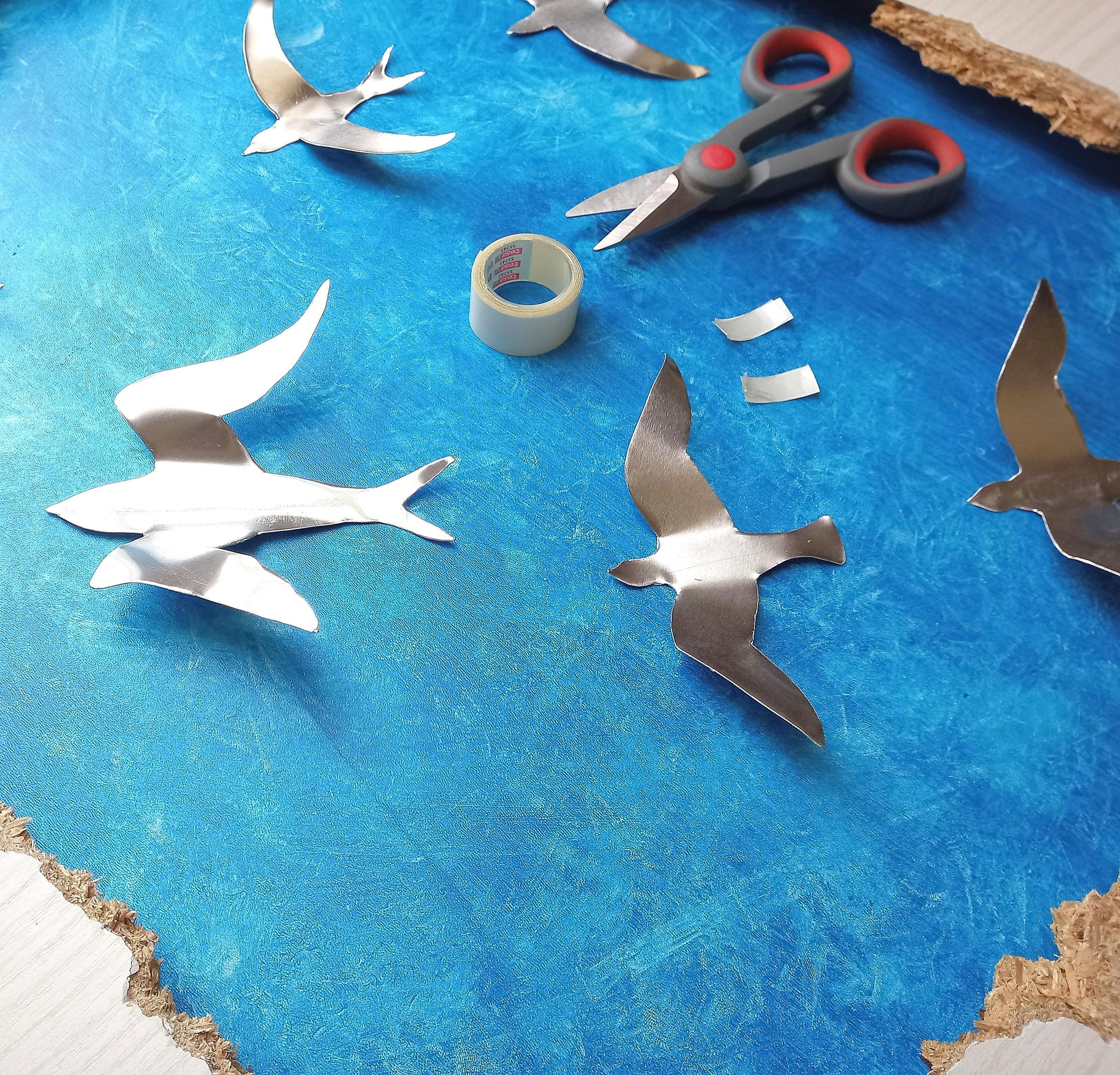 Ceiling Lighting: Illuminated Birds Seen Through a Fake Hole : 14 Steps ...