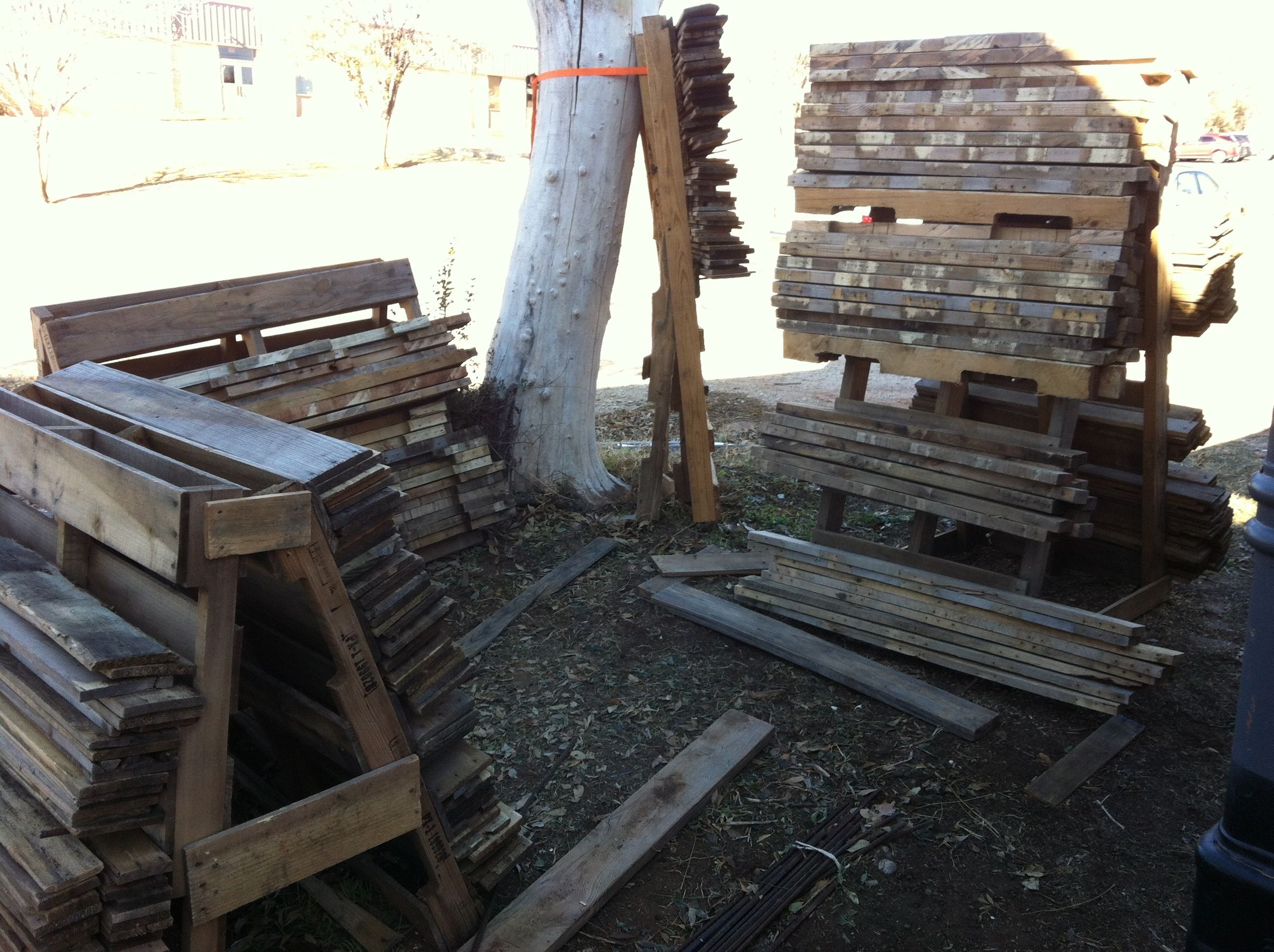 Pallet Lumber Sorting Rack : 3 Steps - Instructables