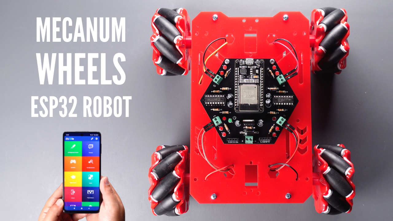 ESP32 Mecanum Wheels Robot and Bluetooth Gamepad Controller : 7 Steps (with Pictures ...