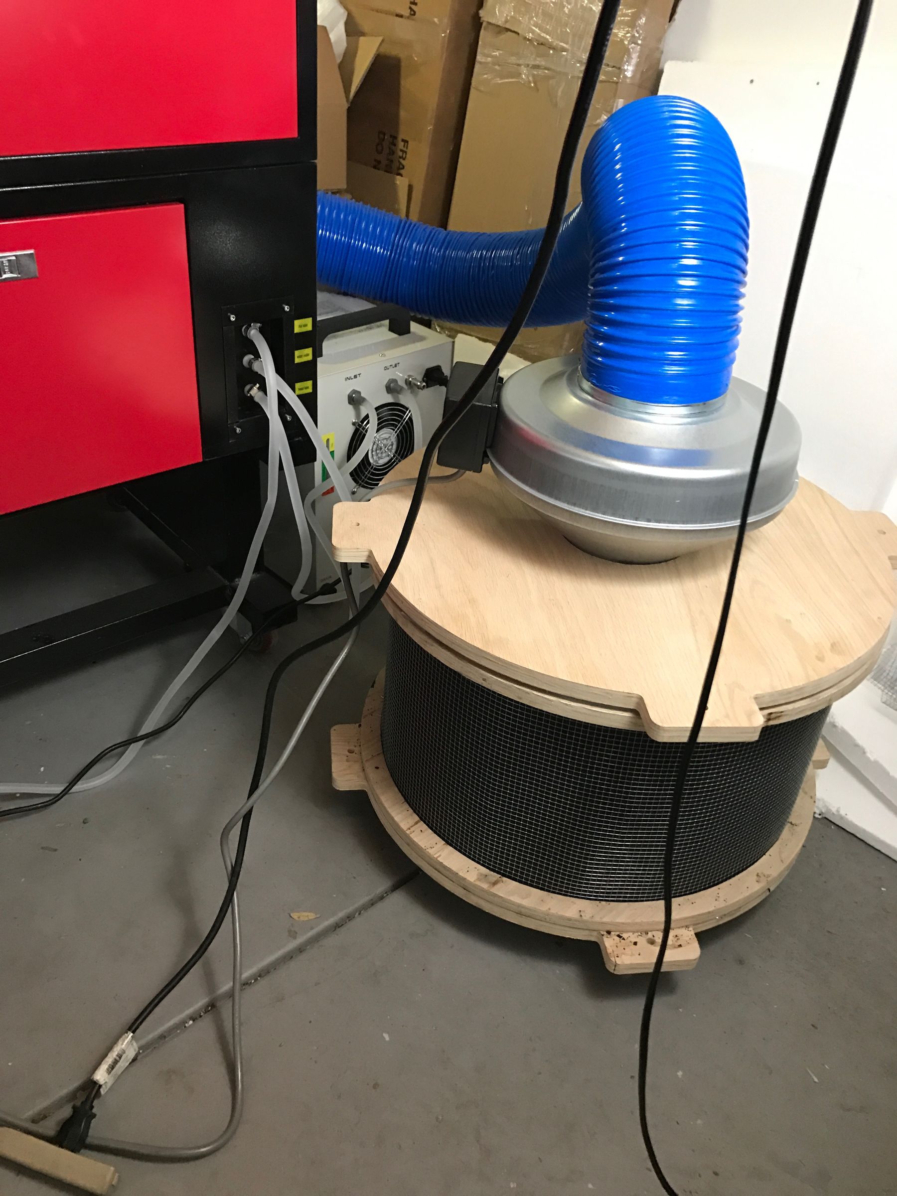 Build a Laser Cutter Fume Extractor : 14 Steps (with Pictures ...