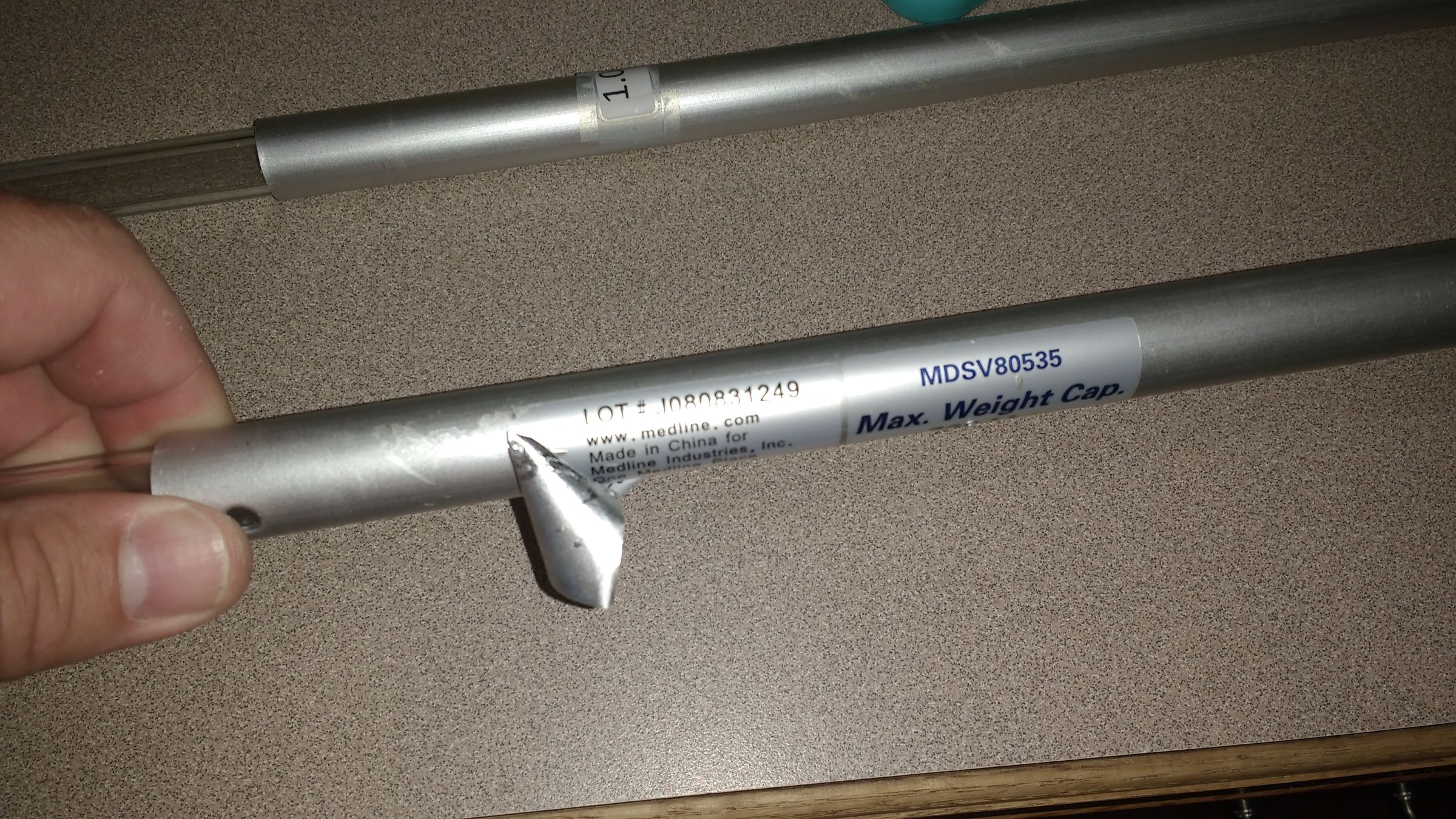 Fishing Rod Wrapping Jig Made From Crutches & HDPE Cutting Board : 8 ...