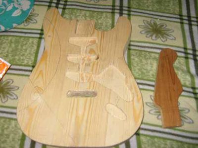 Electric Guitar From Scratch : 3 Steps - Instructables
