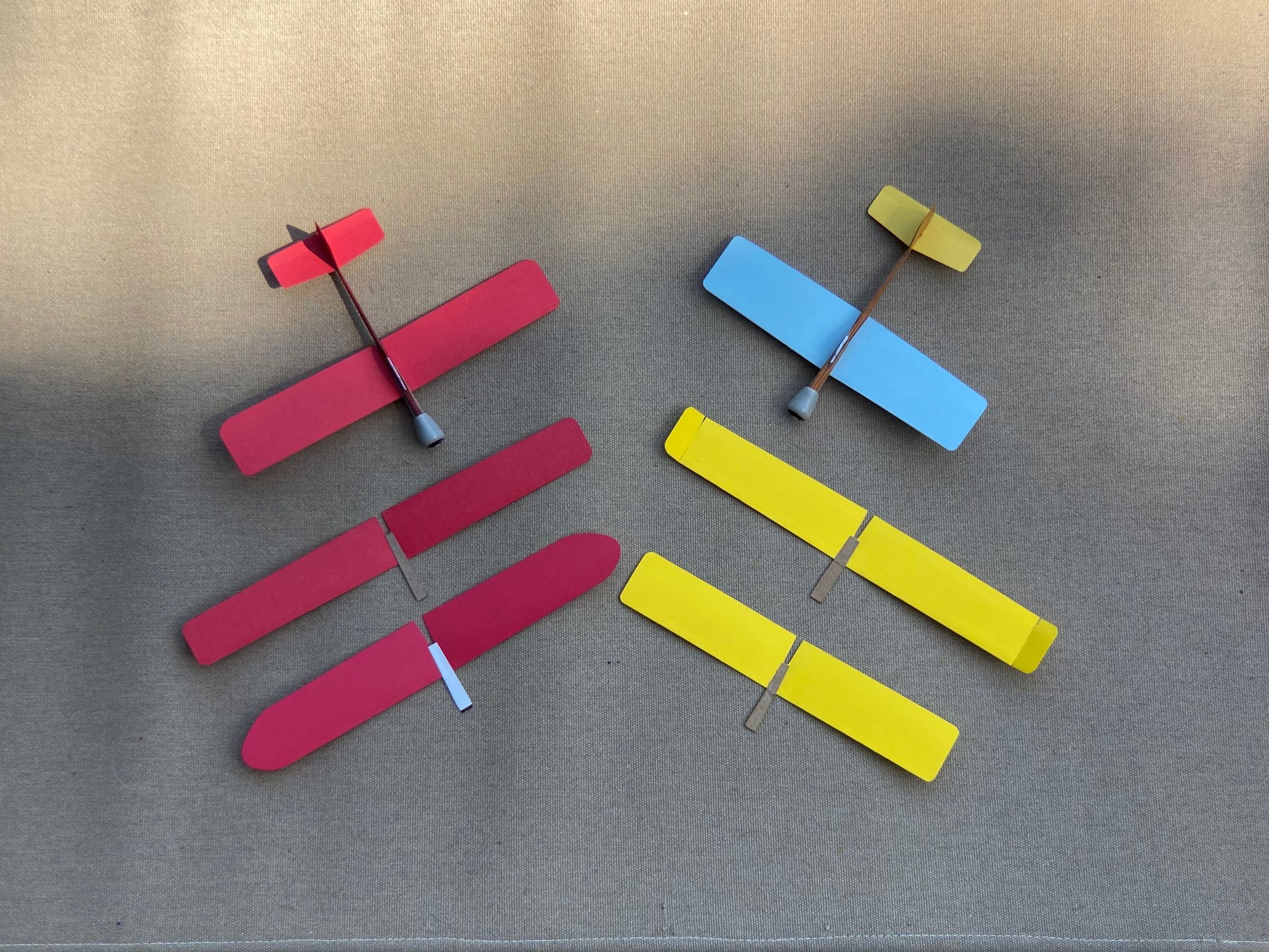 Card Stock Trainer Airplane [STEM Plane] : 9 Steps (with Pictures ...
