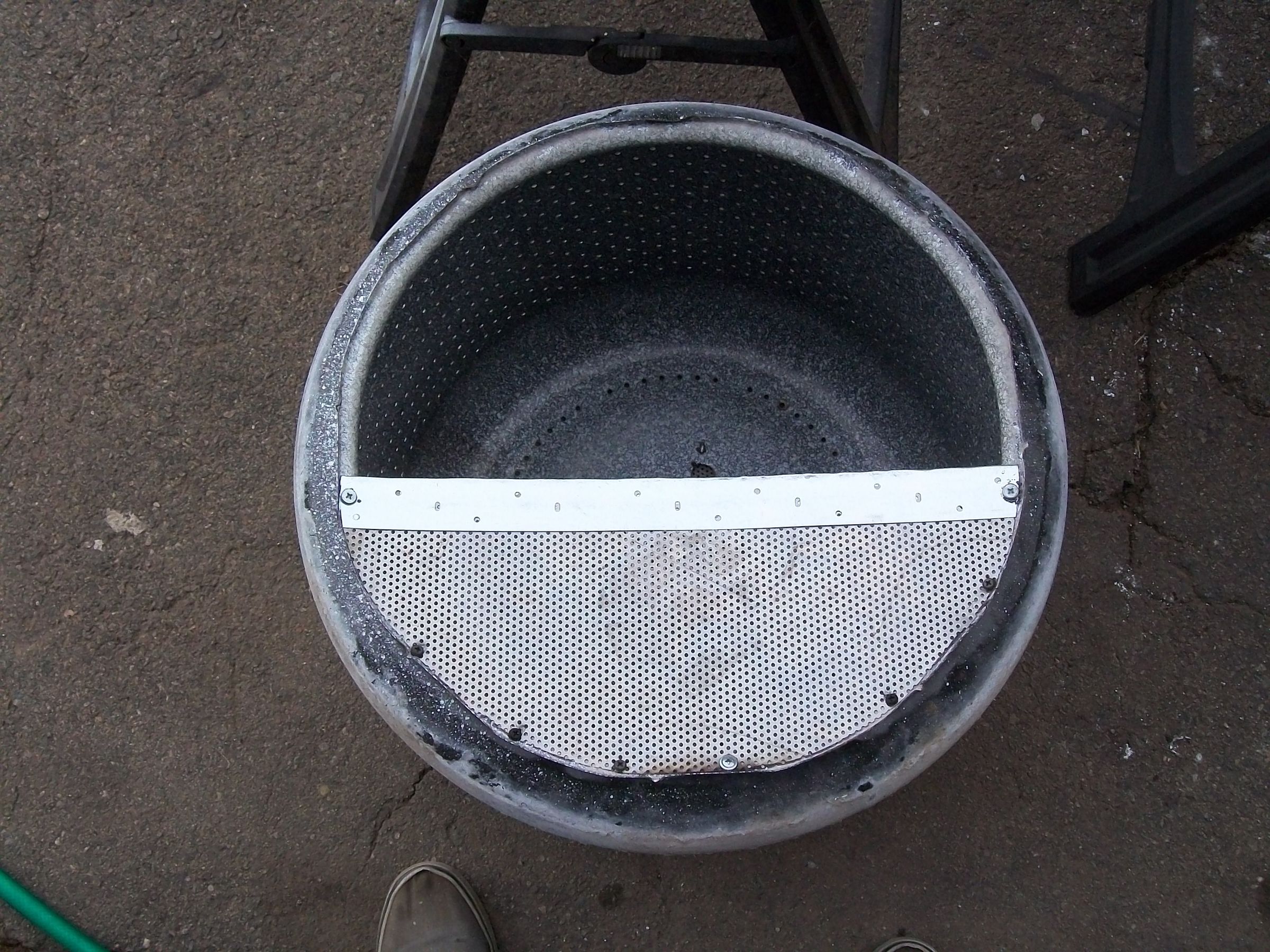 A Different Fire Pit From a Washing Machine Drum : 5 Steps (with ...
