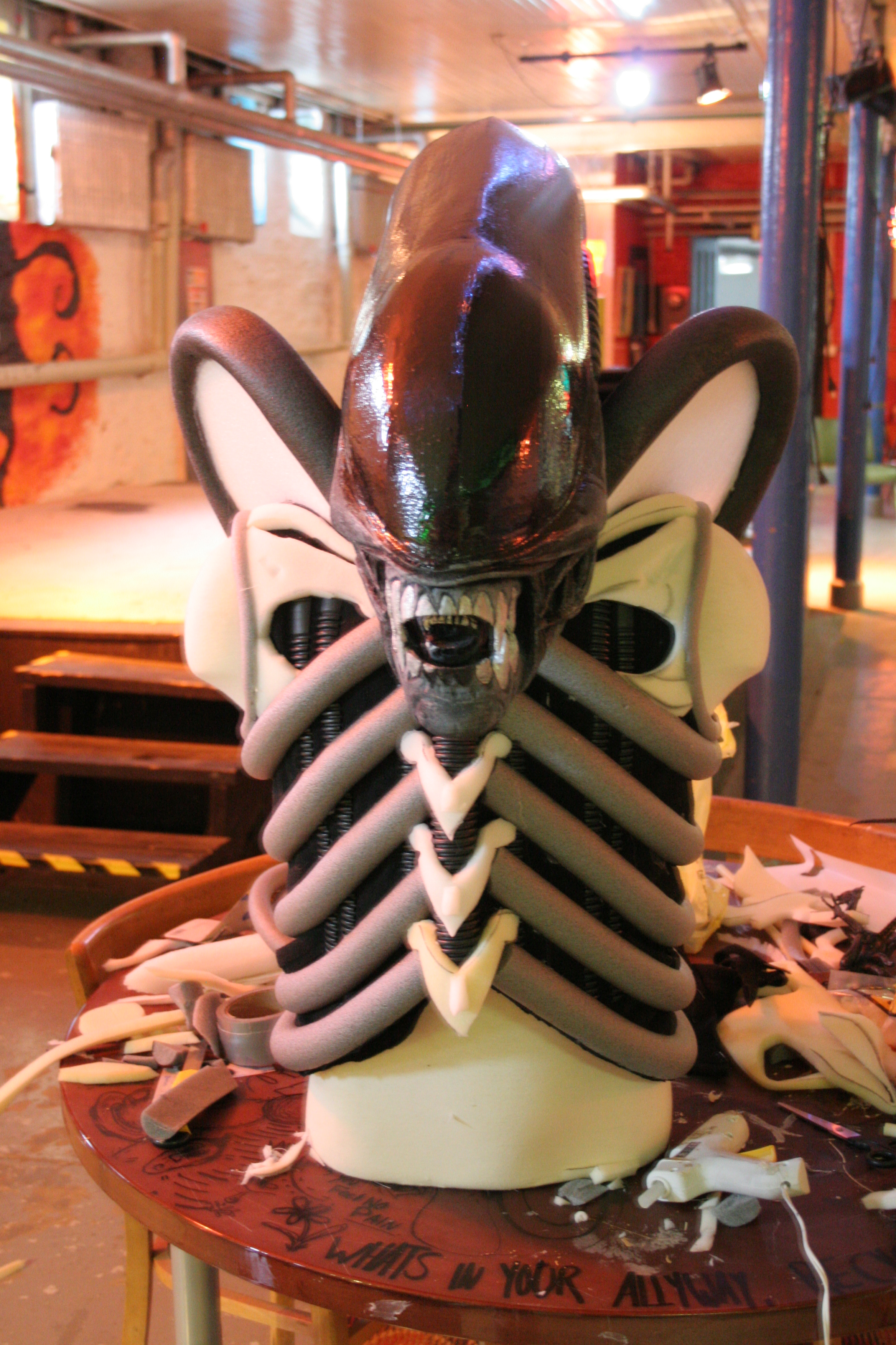 Alien Xenomorph Costume : 17 Steps (with Pictures) - Instructables