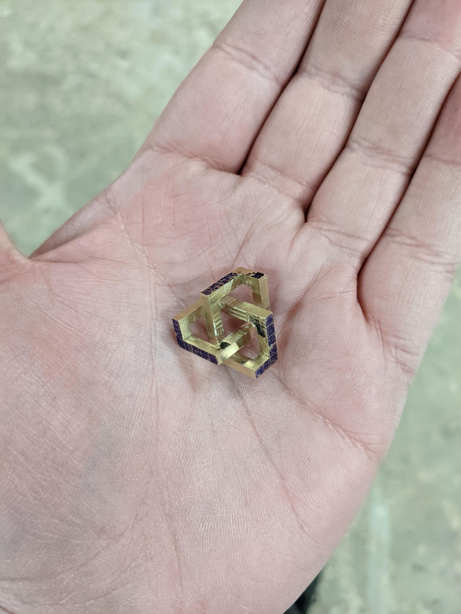 Micro Brass Trefoil Knot Using Knee Mill : 8 Steps (with Pictures ...