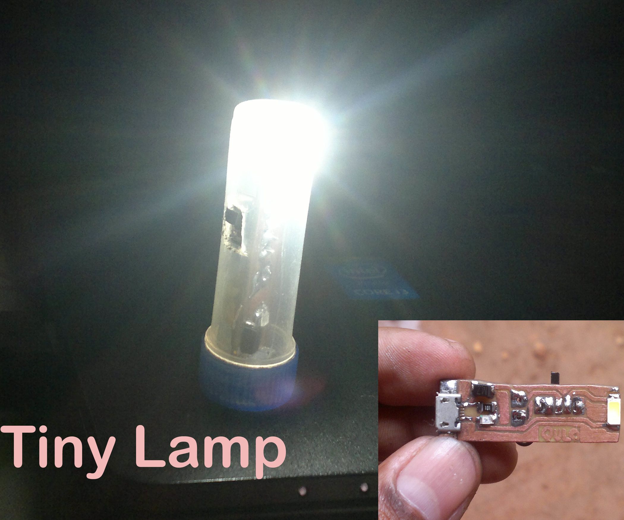 Tiny Emergency Lamp : 5 Steps (with Pictures) - Instructables