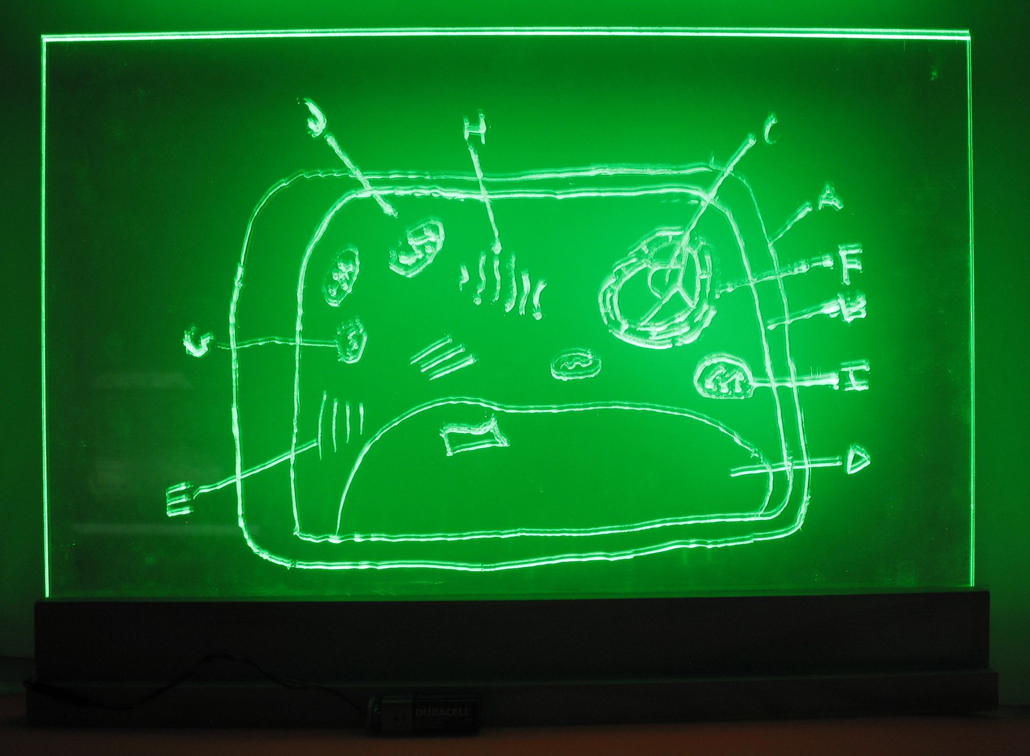 Quick Edge Lit School Project : 3 Steps - Instructables