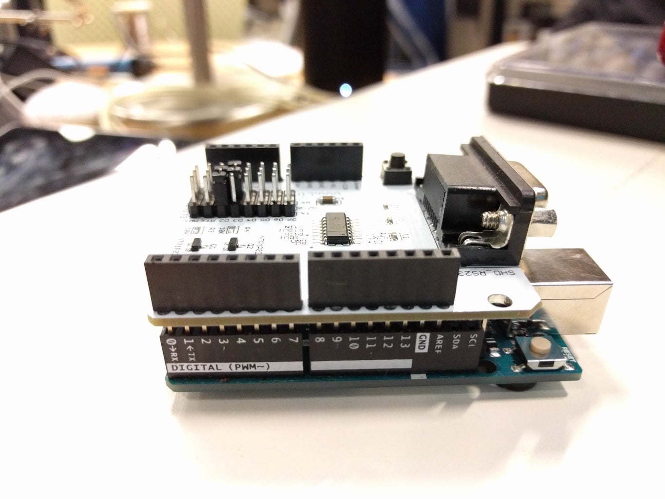 Control A Camera With An Arduino And Rs232 Shield 6 Steps With 3665