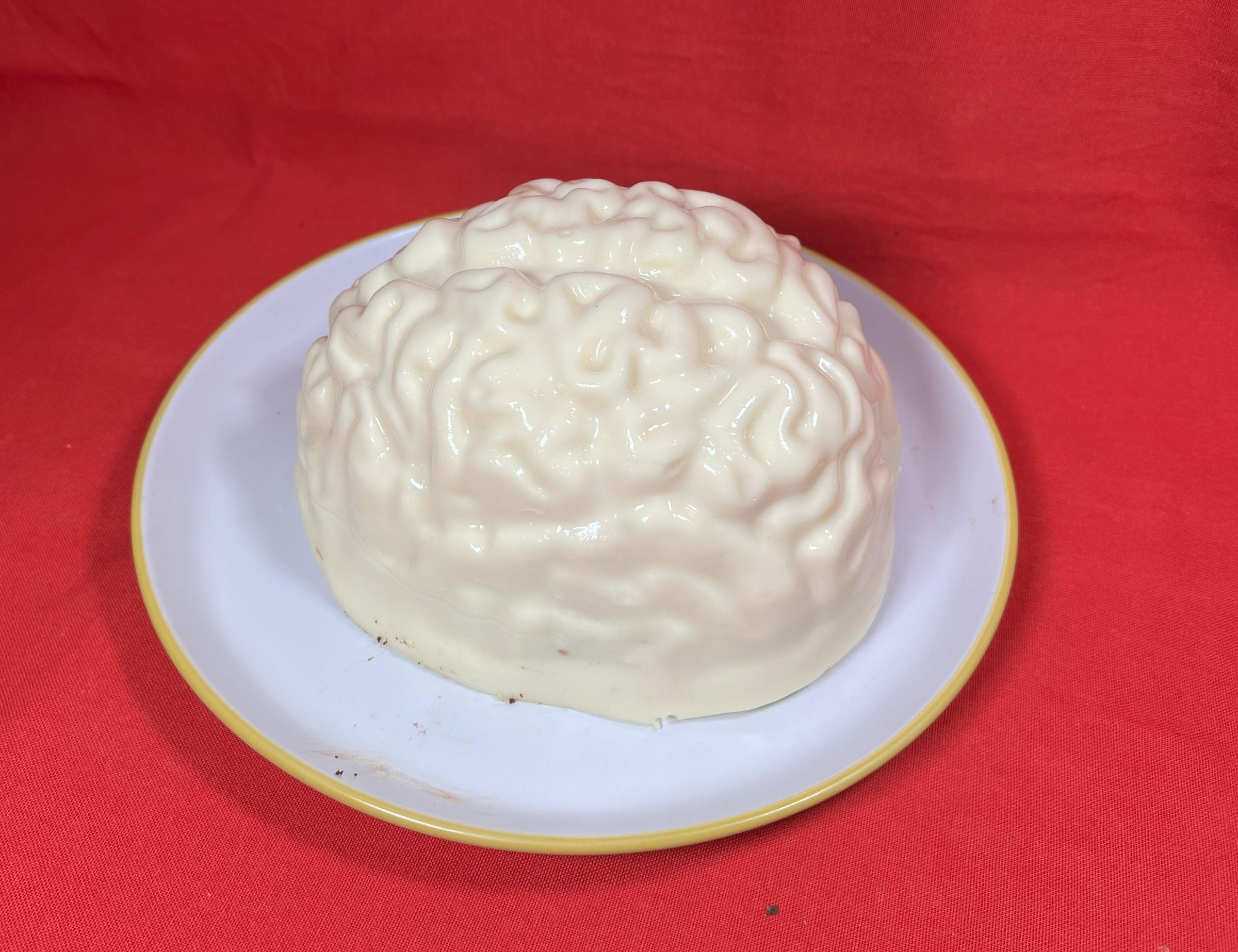 Bloody Brain Dessert- Chocolate Cake With Squishy Milk Jello : 9 Steps ...