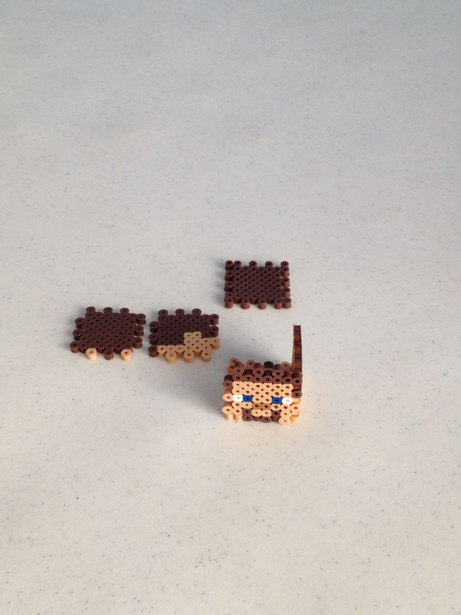 Minecraft Perler Beads Steve