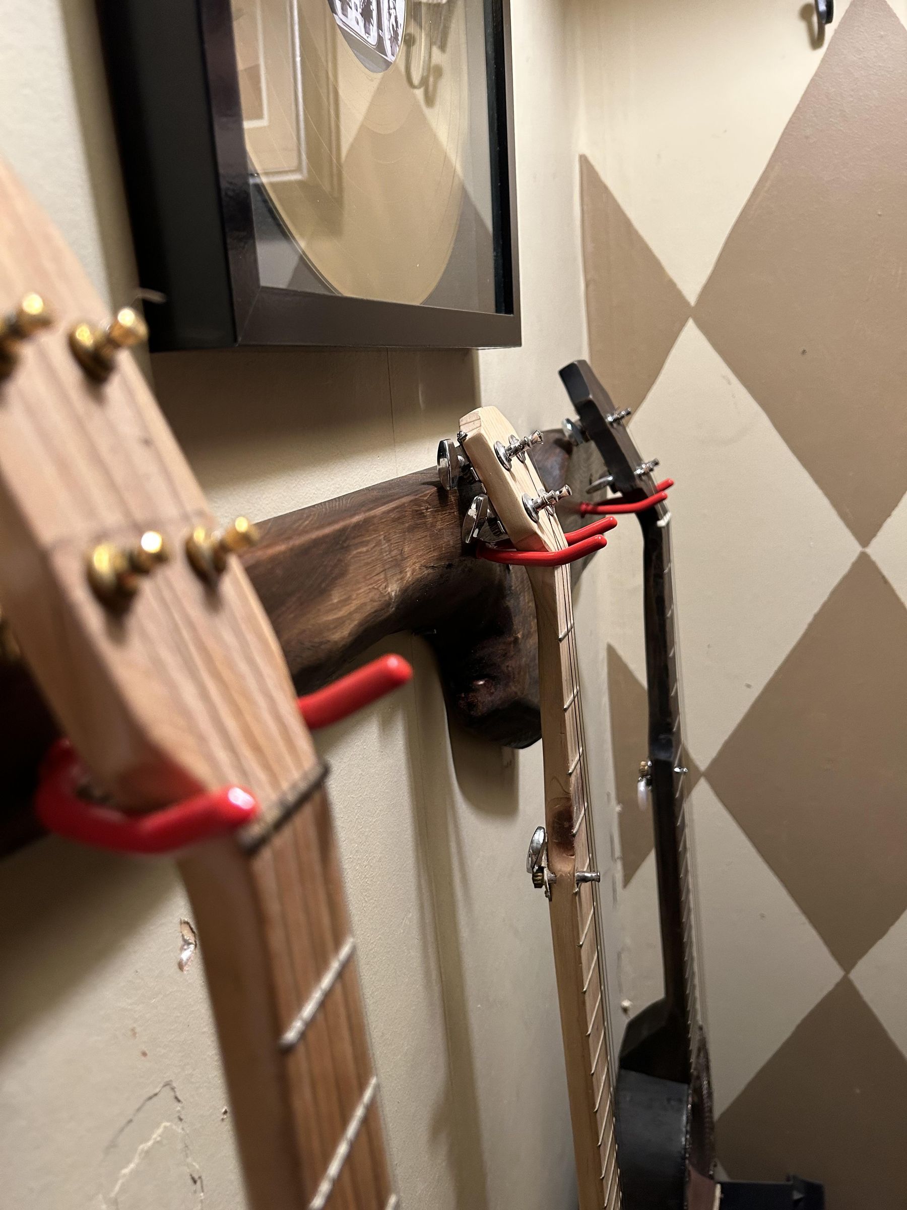 Making an Inexpensive Guitar Hanger : 3 Steps (with Pictures ...