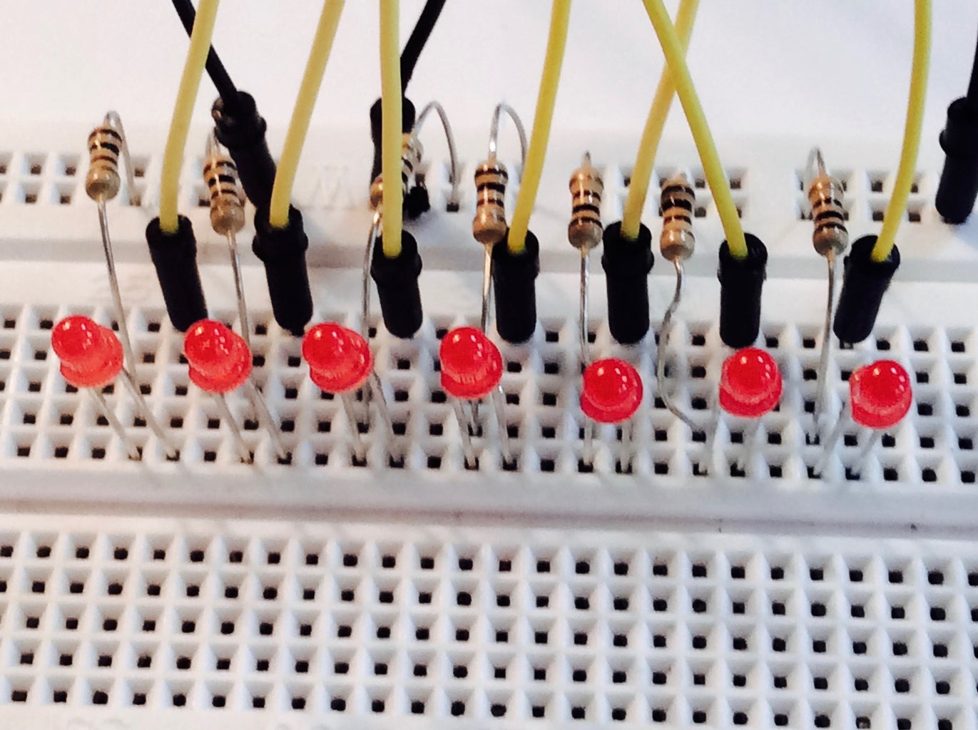 Arduino Cylon Eye 3 Steps With Pictures Instructables