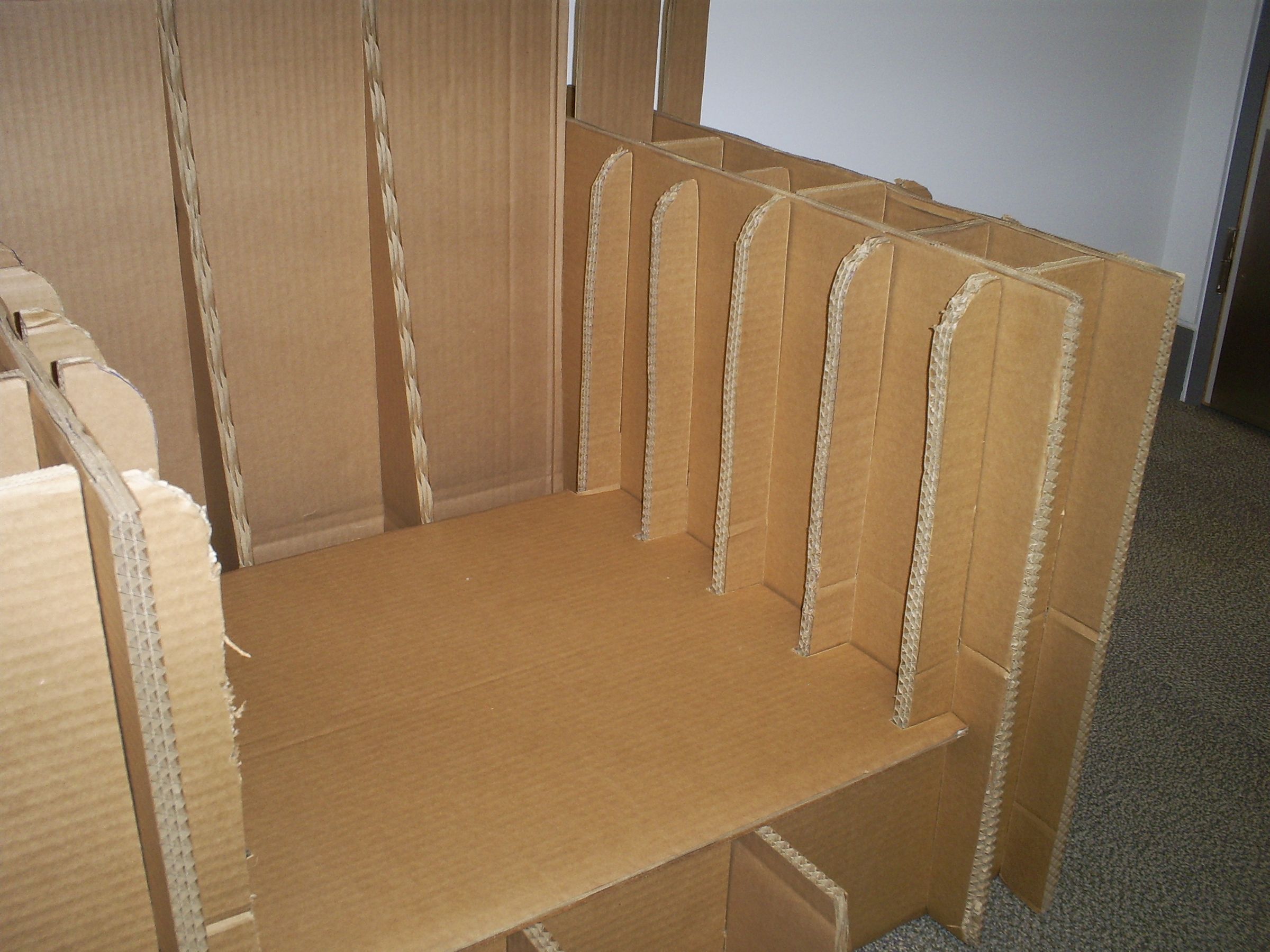 Cardboard Sofa : 5 Steps (with Pictures) - Instructables