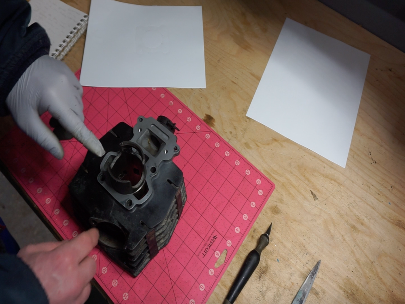Making Gaskets With Paper and One Dirty Trick : 4 Steps (with Pictures ...