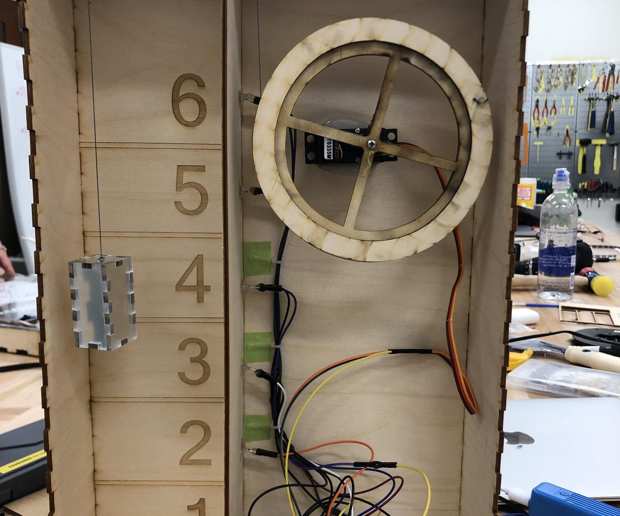 Servo Elevator 6 Steps Instructables 
