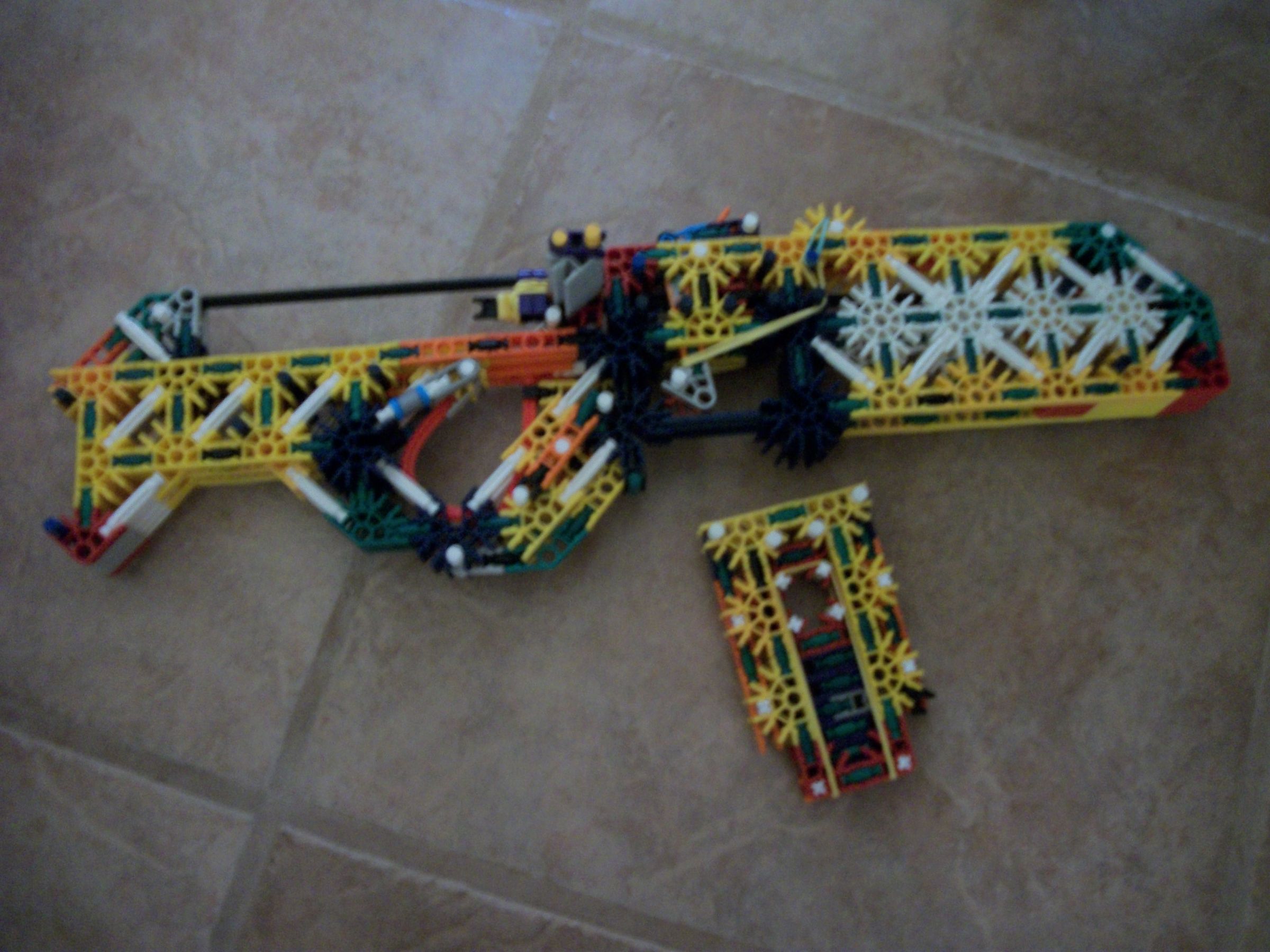 The Lightning Scythe, a Knex Bolt Action Assault Rifle - Instructables