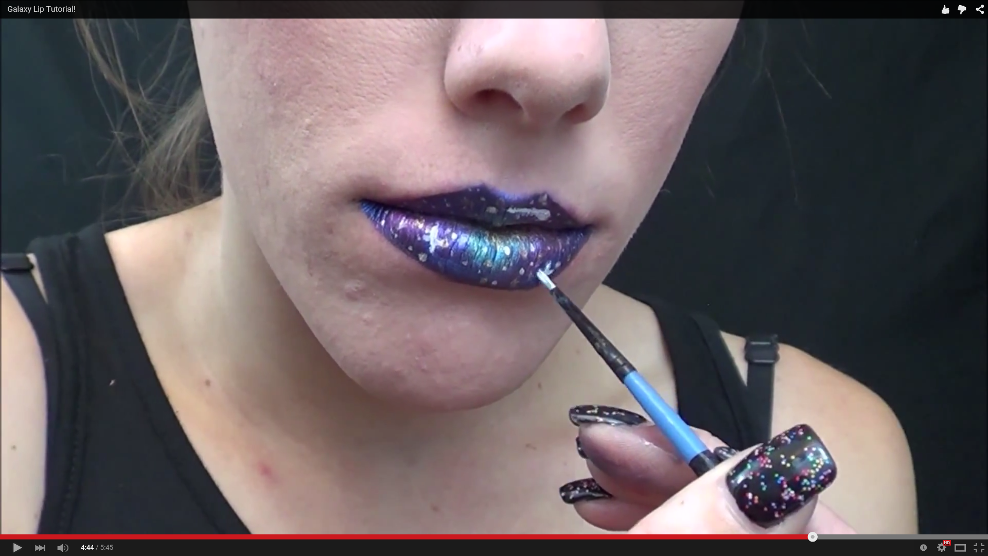 Galaxy Lip Art! : 5 Steps (with Pictures) - Instructables