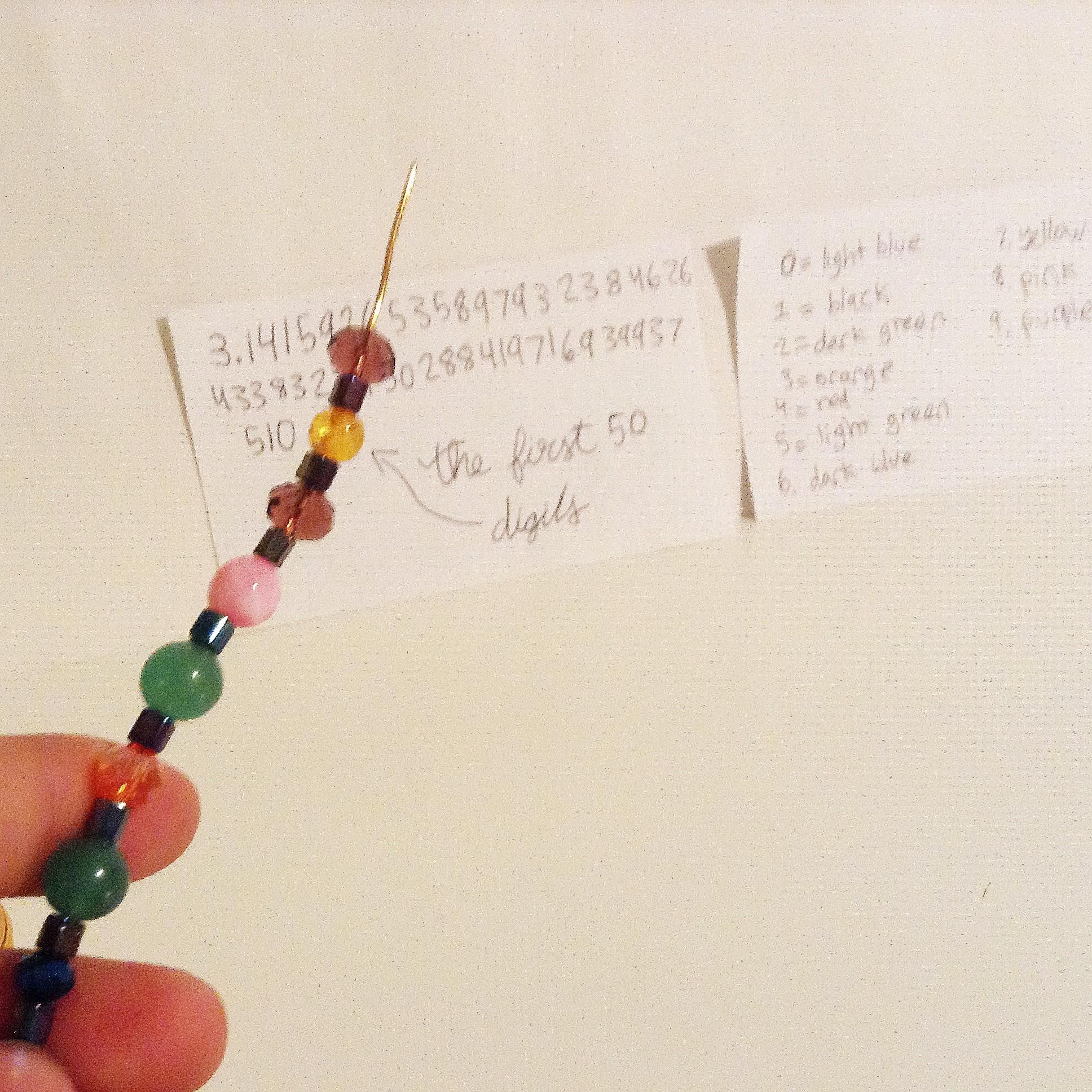 50 Digits of Pi Wrap Bracelet : 6 Steps (with Pictures) - Instructables