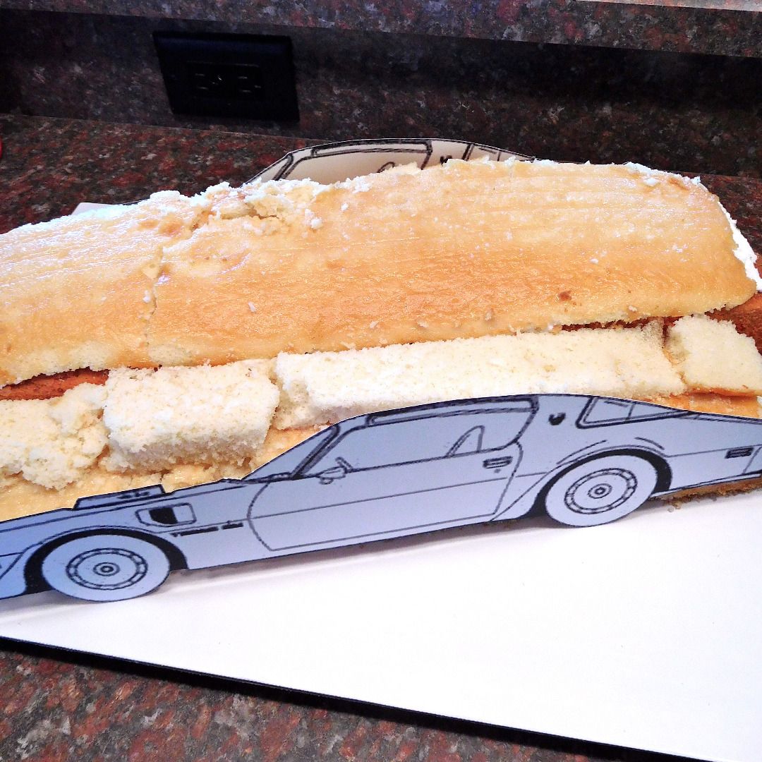 Trans Am Cake W/ Working Headlights : 5 Steps (with Pictures ...