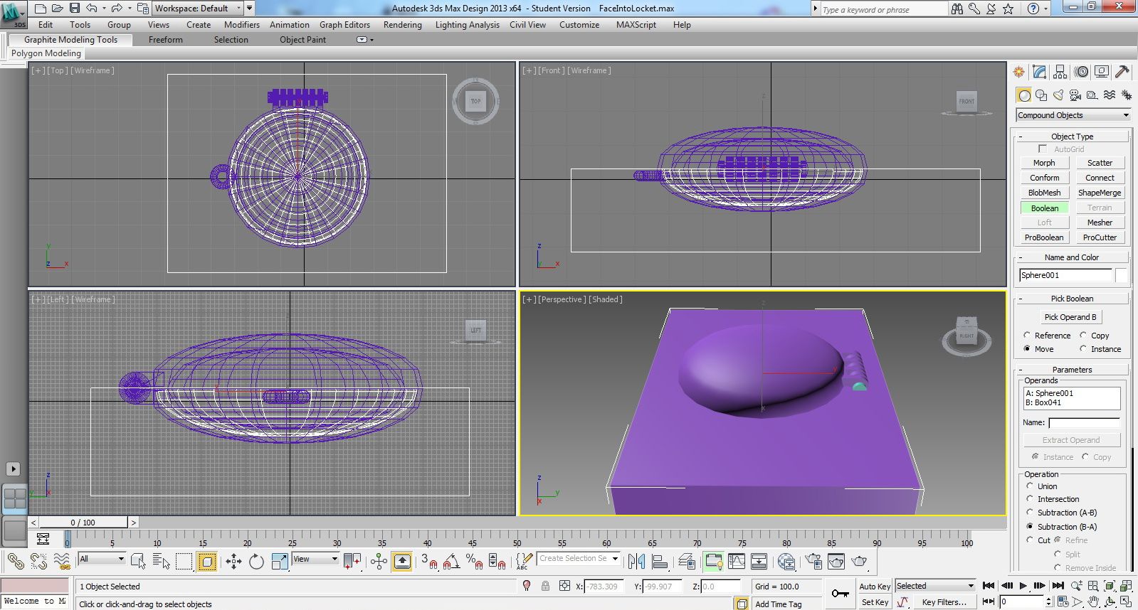 3D Printed Locket With Me in It : 11 Steps (with Pictures) - Instructables