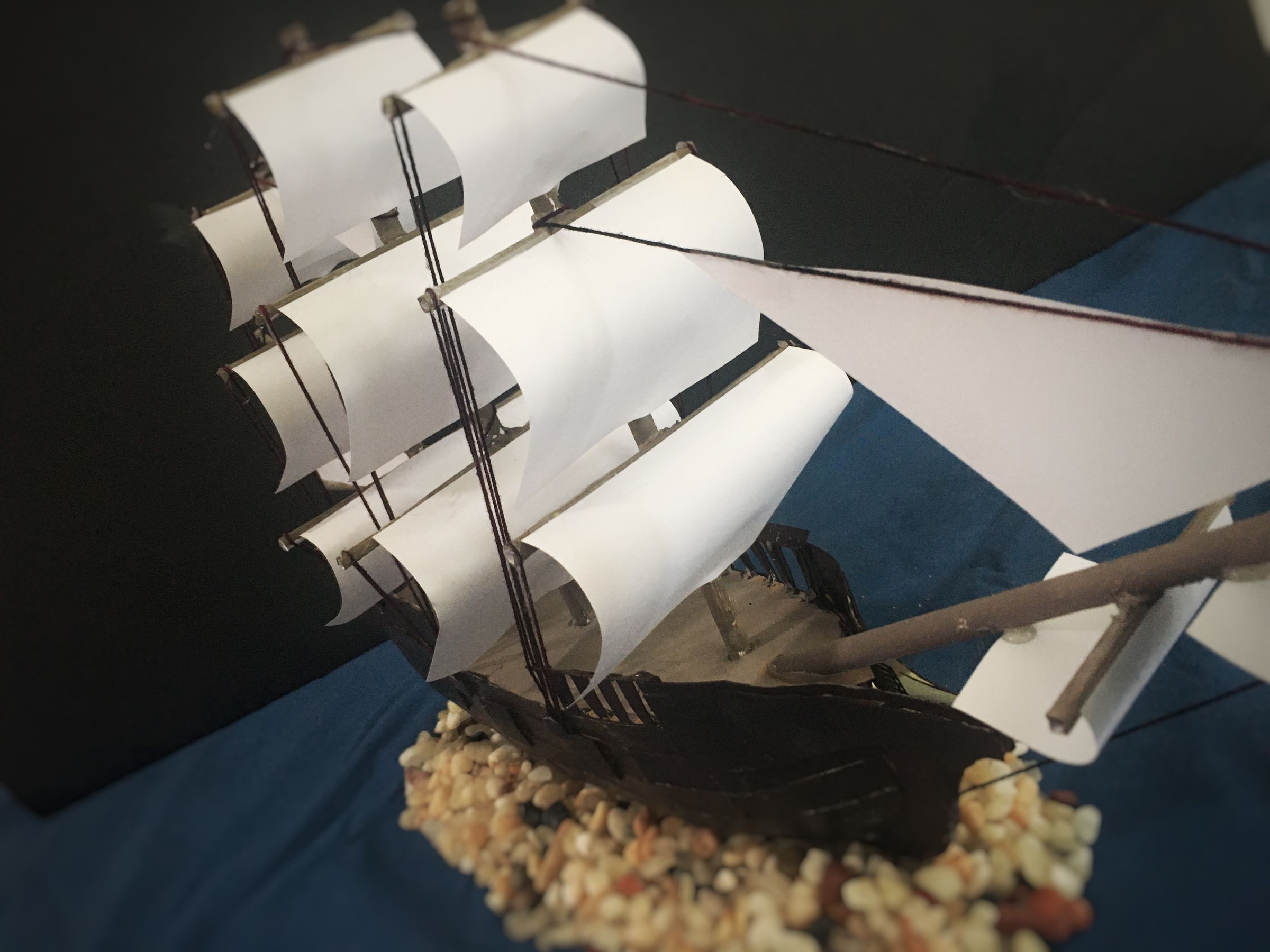 Model Ship From Paper and Cardboard : 15 Steps (with Pictures ...