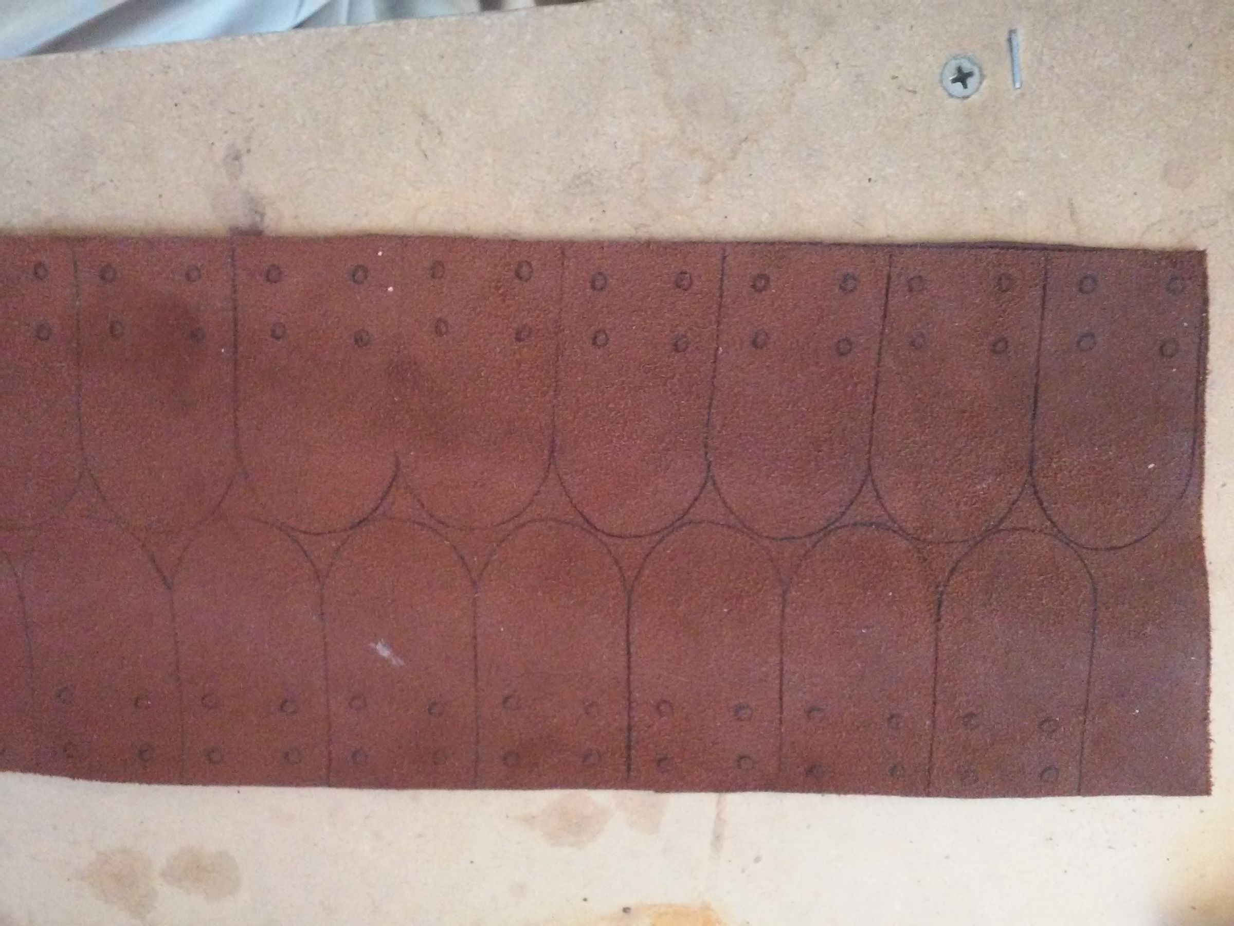 Leather Lamellar(scale) Bracer : 7 Steps (with Pictures) - Instructables