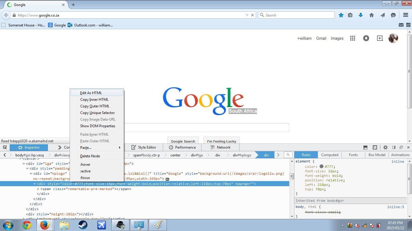 How to Change Google to Your Name : 3 Steps - Instructables
