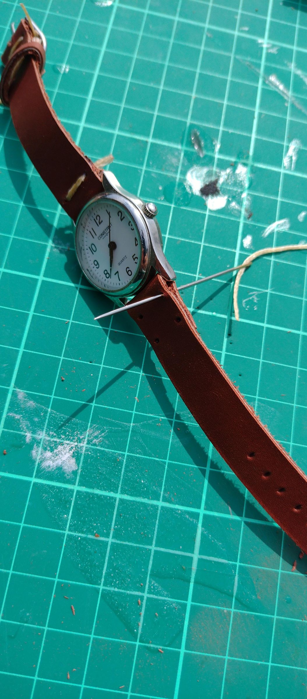 Easy Leather Watch-Strap : 12 Steps (with Pictures) - Instructables