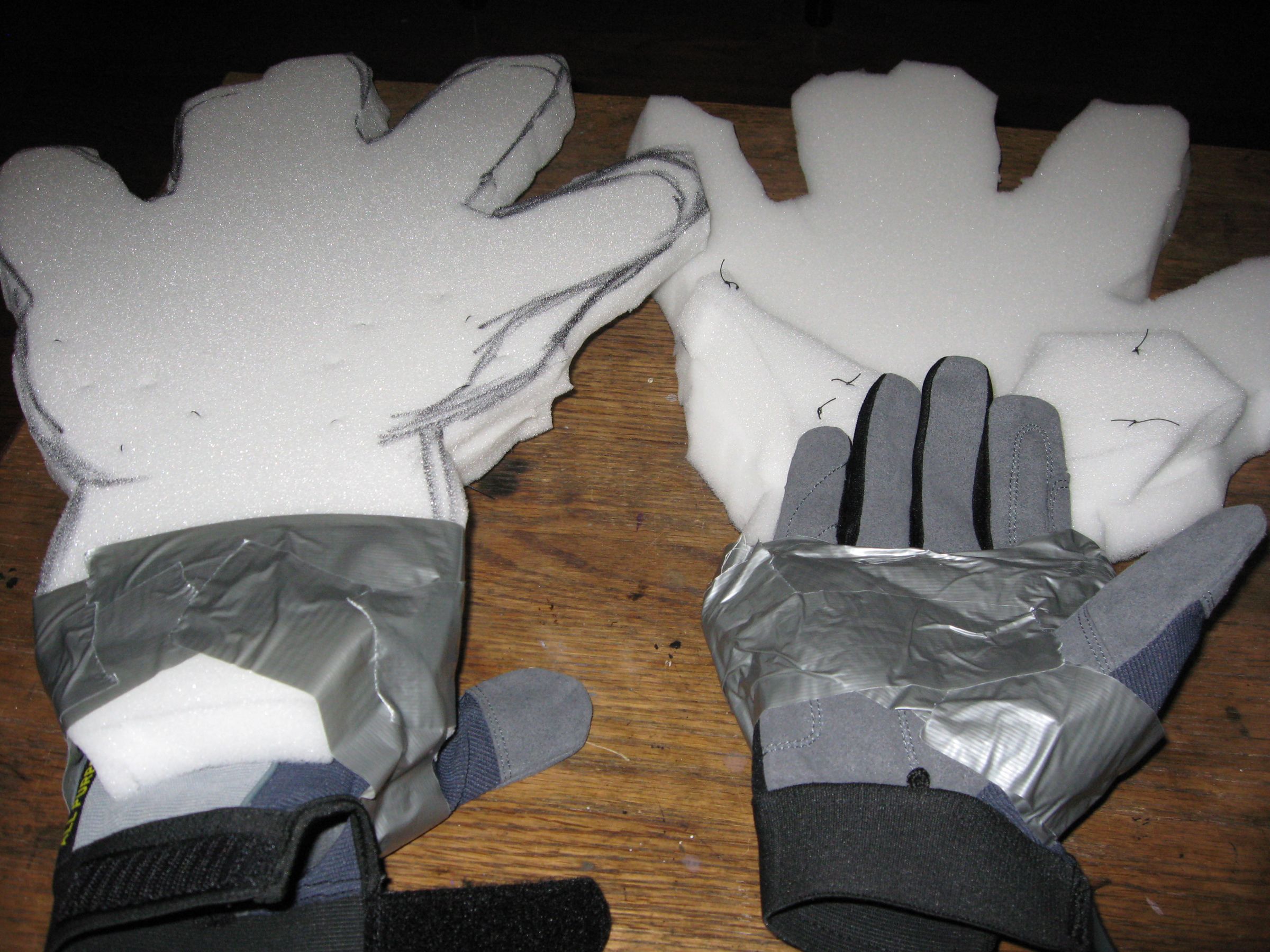 Giant Monster Hands (now With Action Video!) : 9 Steps - Instructables