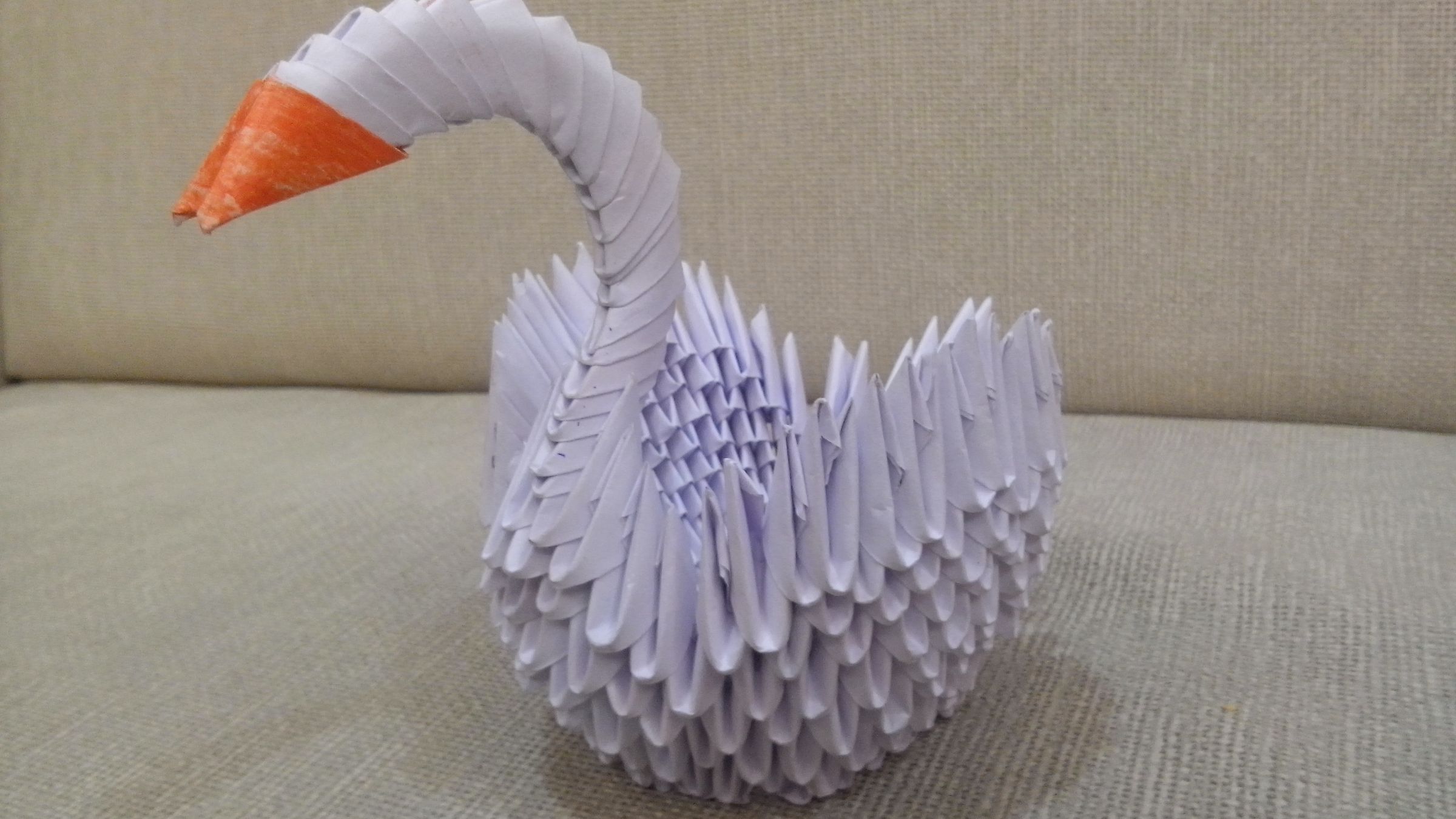 3D Origami Swan : 12 Steps - Instructables
