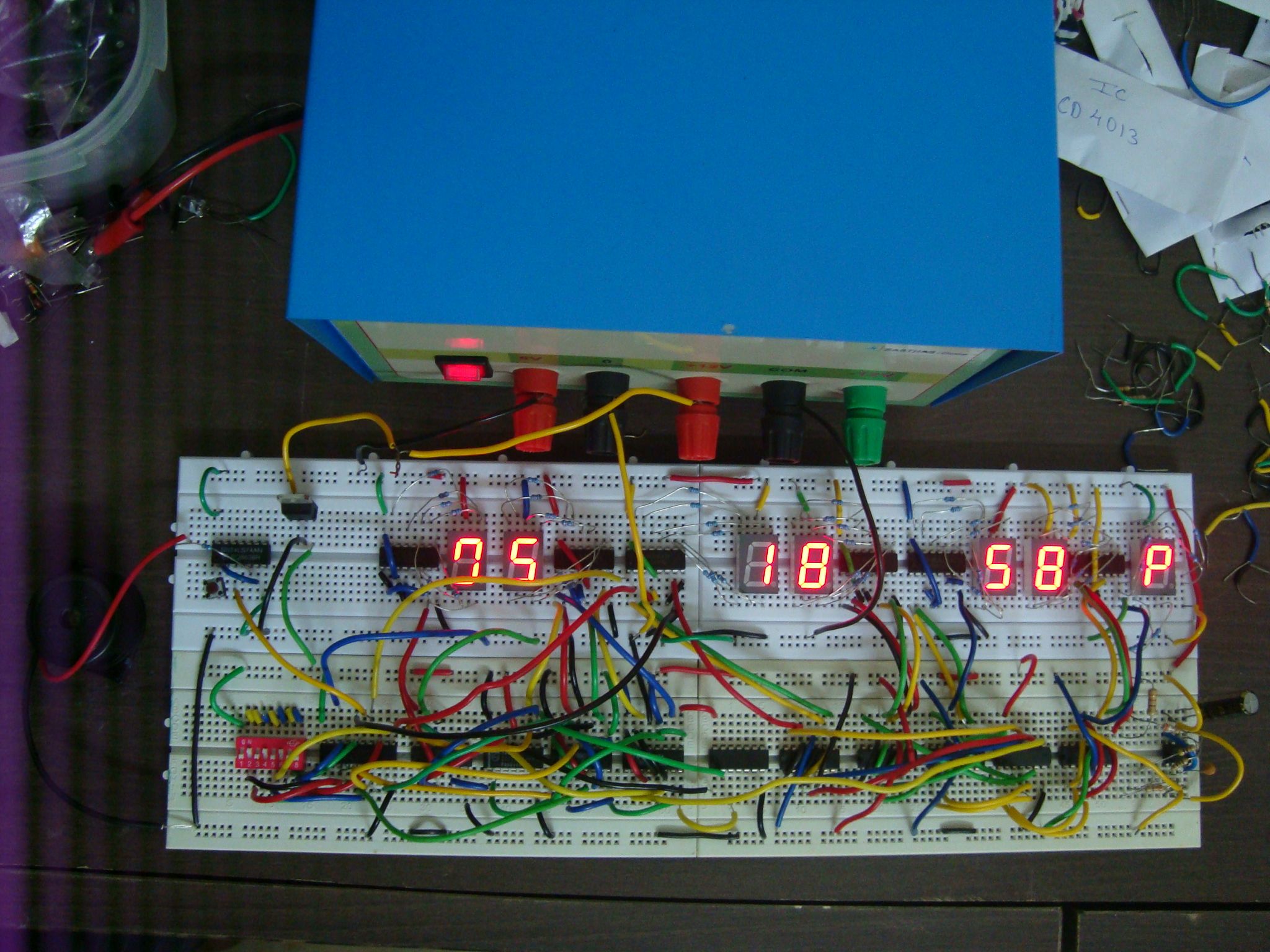 Learning Sequential Logic Design for a Digital Clock : 14 Steps ...