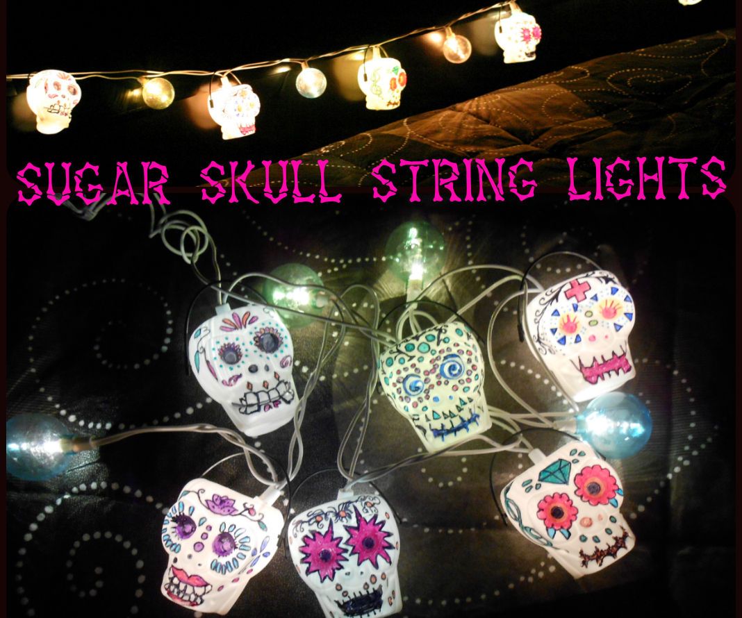 Sugar Skull String Lights : 3 Steps (with Pictures) - Instructables